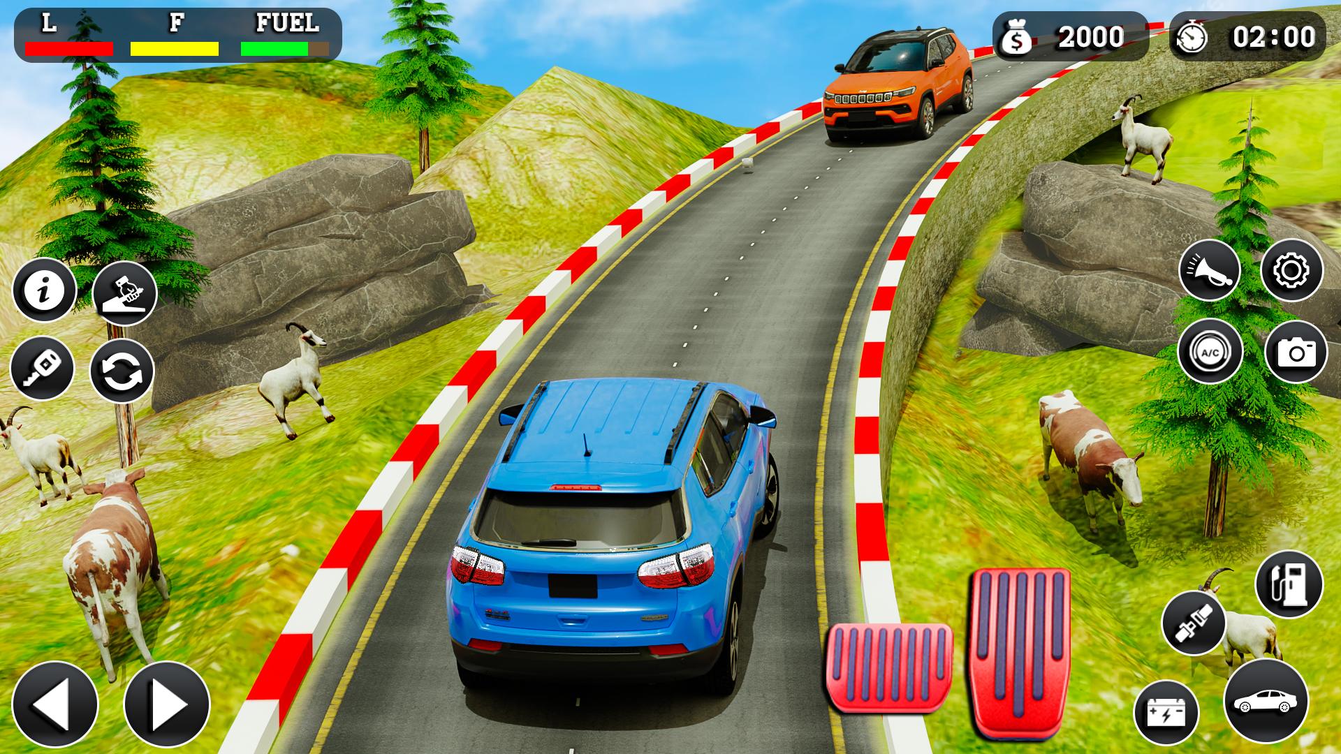 Download 4x4 Mountain Climb Car Games android on PC