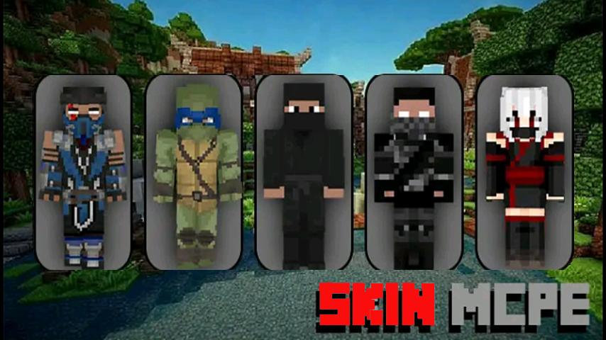 Download Ninja Skins for Minecraft android on PC