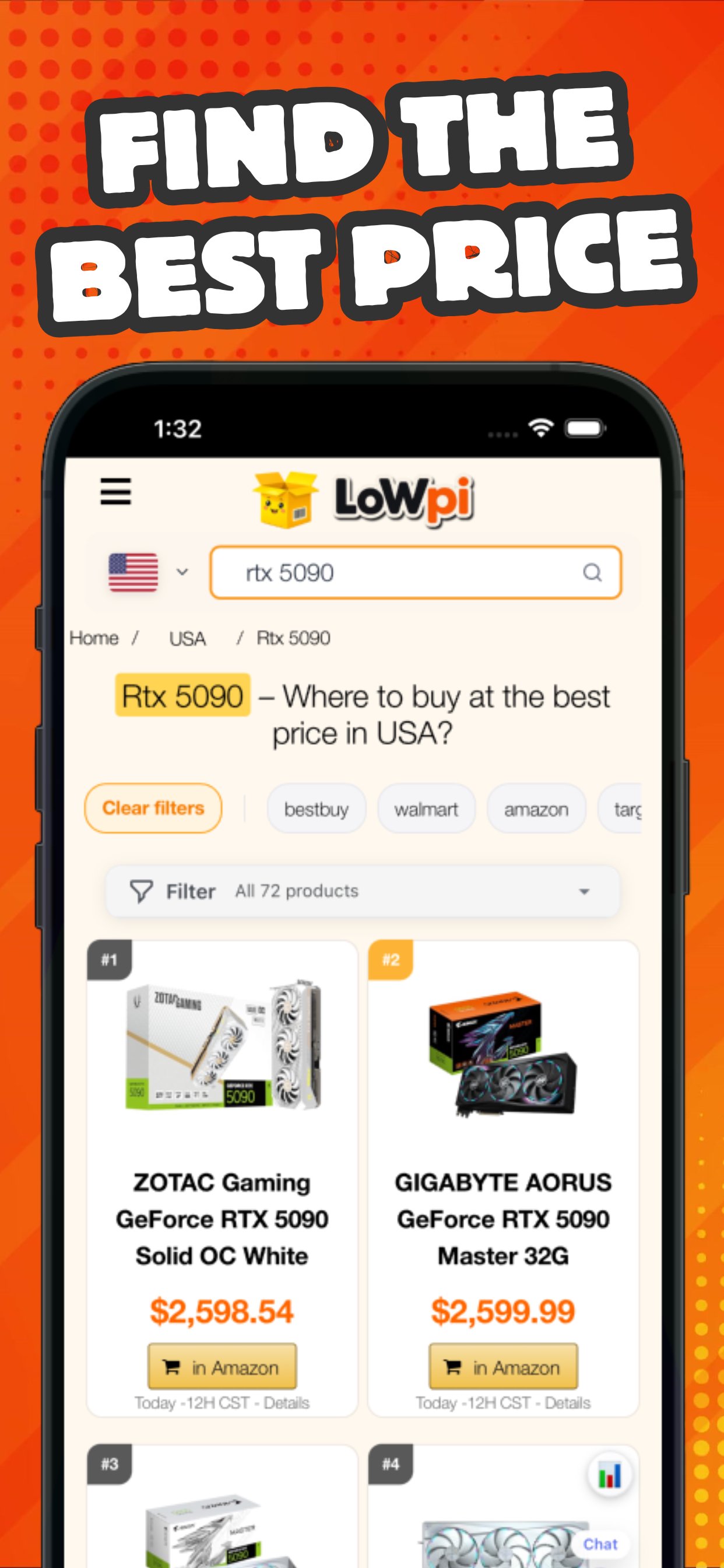 Download Lowpi - Price Comparison android on PC
