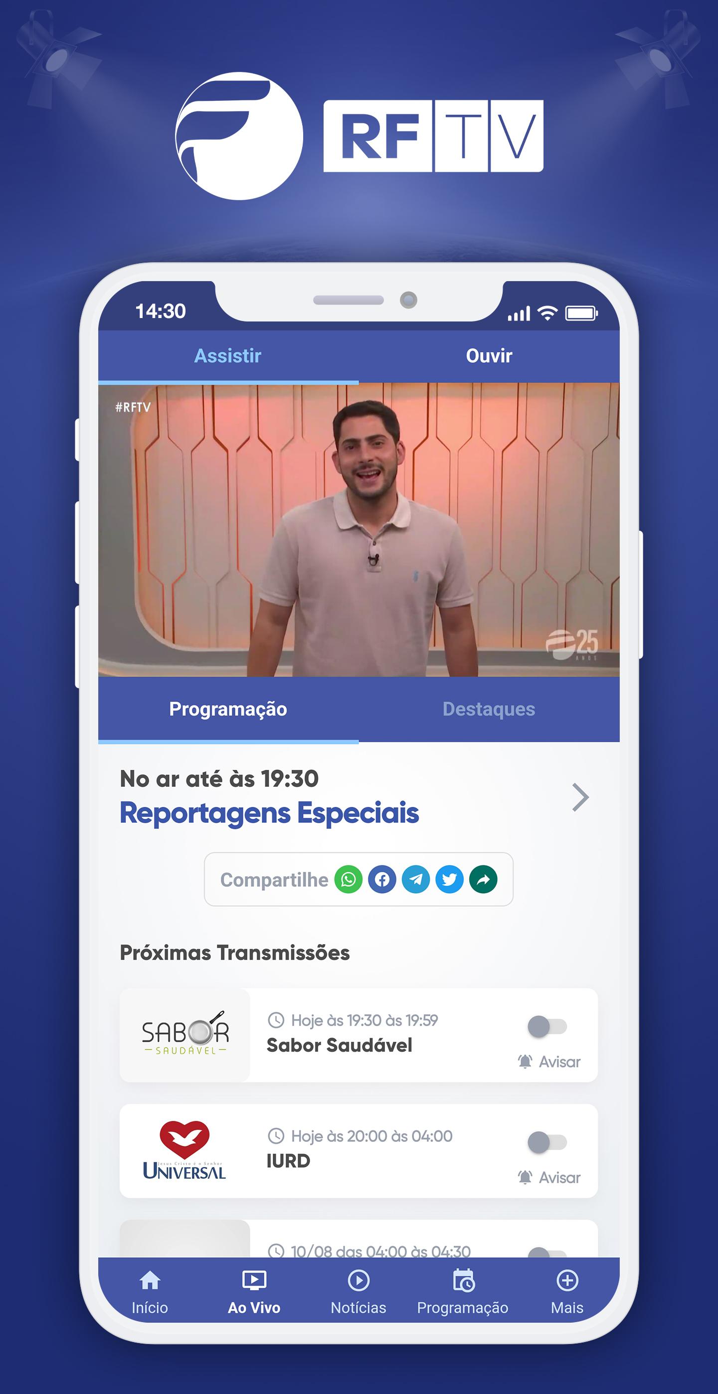 Download RFTV android on PC