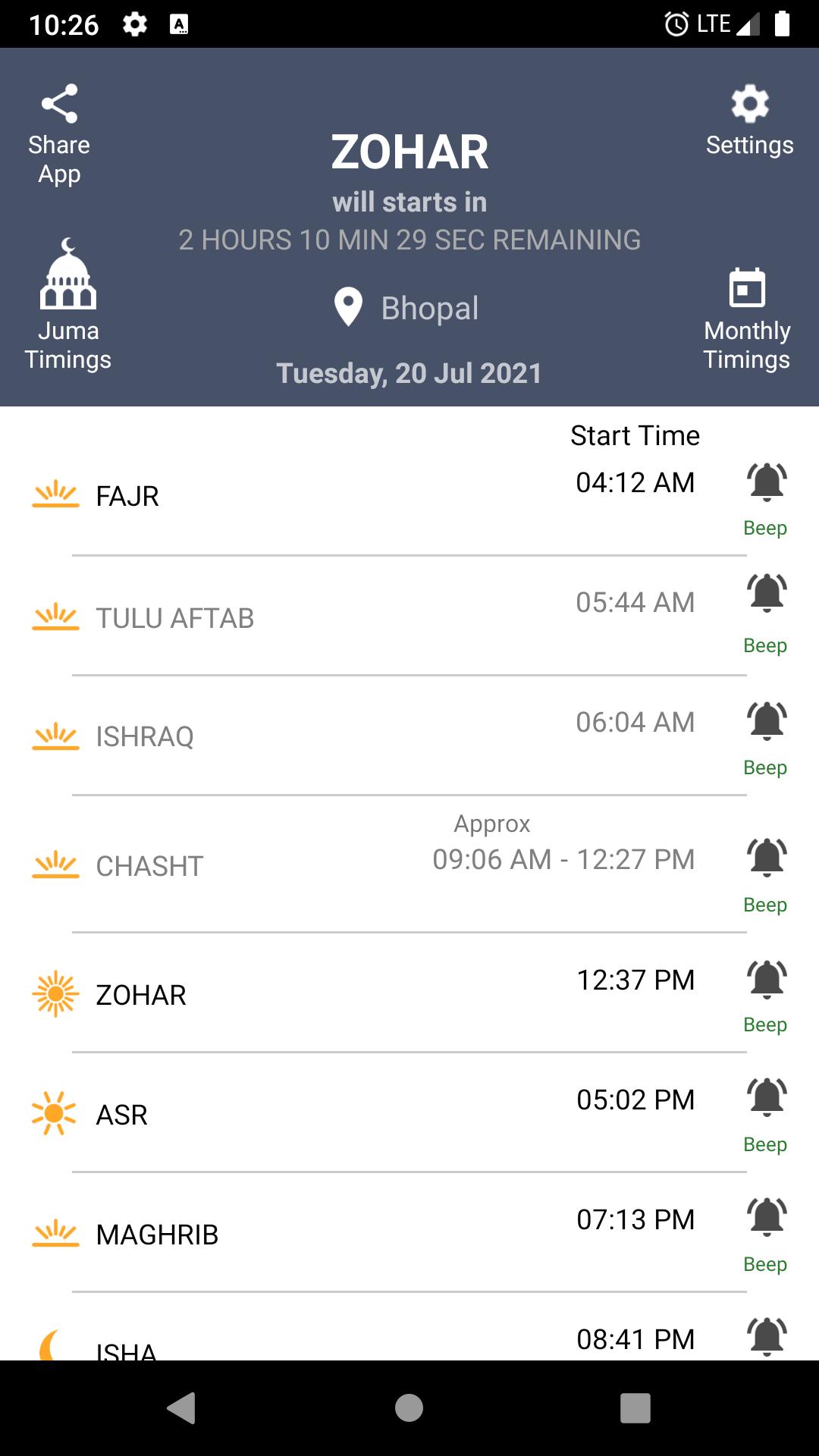 Download Azan Time: Daimi Jantari, Pray android on PC