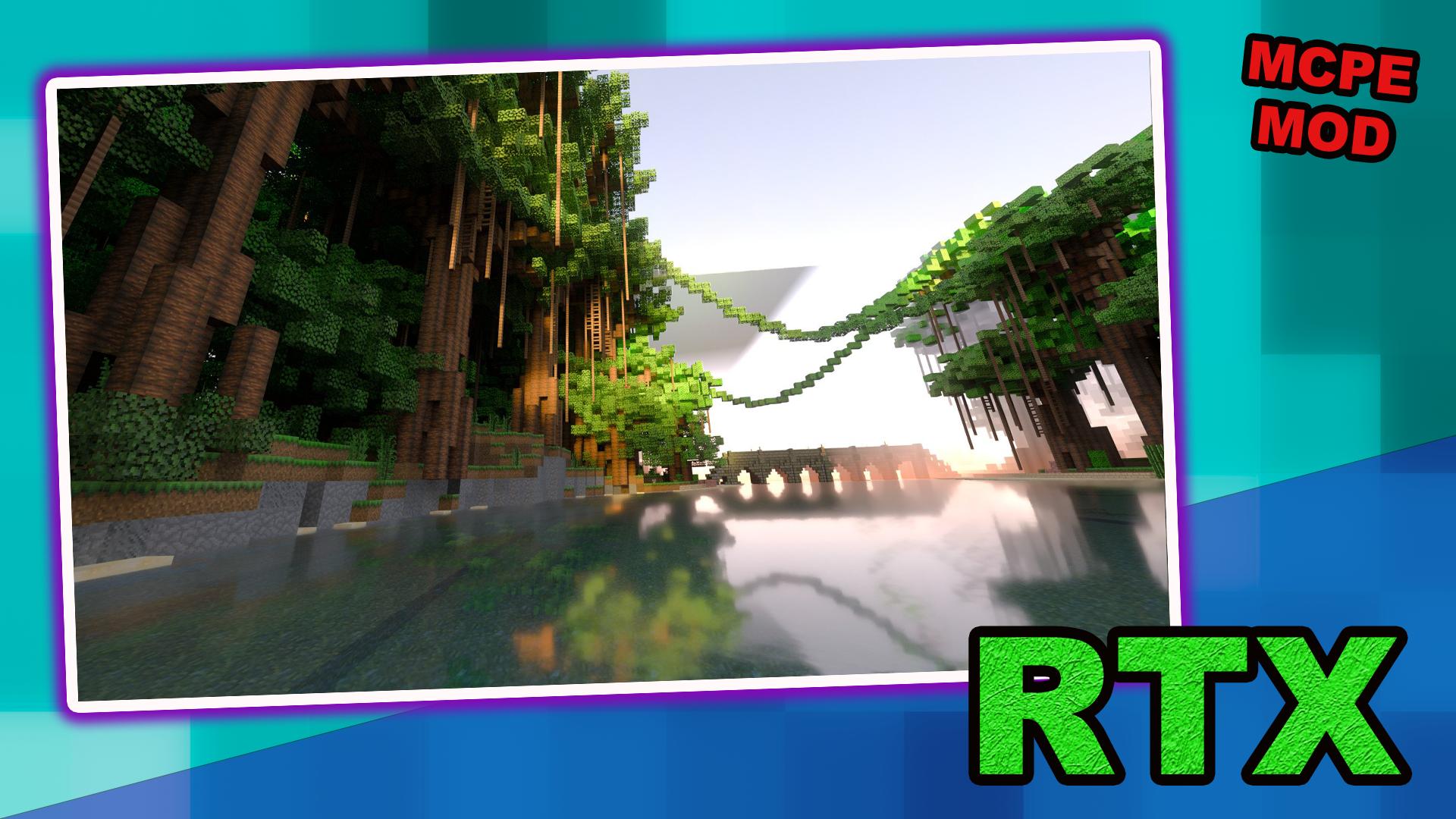 Download RTX Shaders Mods for Minecraft android on PC