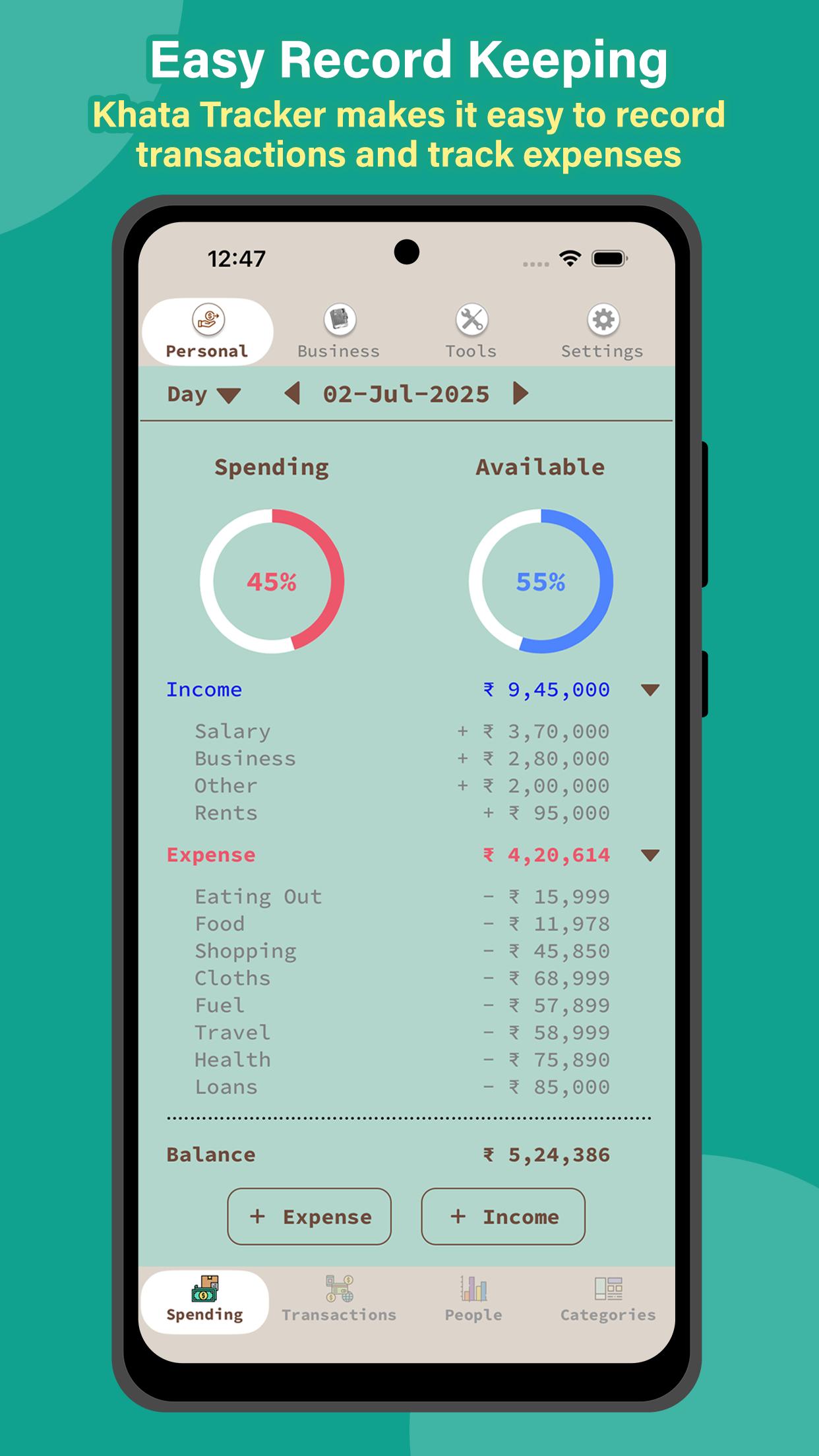 在電腦上下載Khata Tracker Business Ledger | GameLoop官方網站