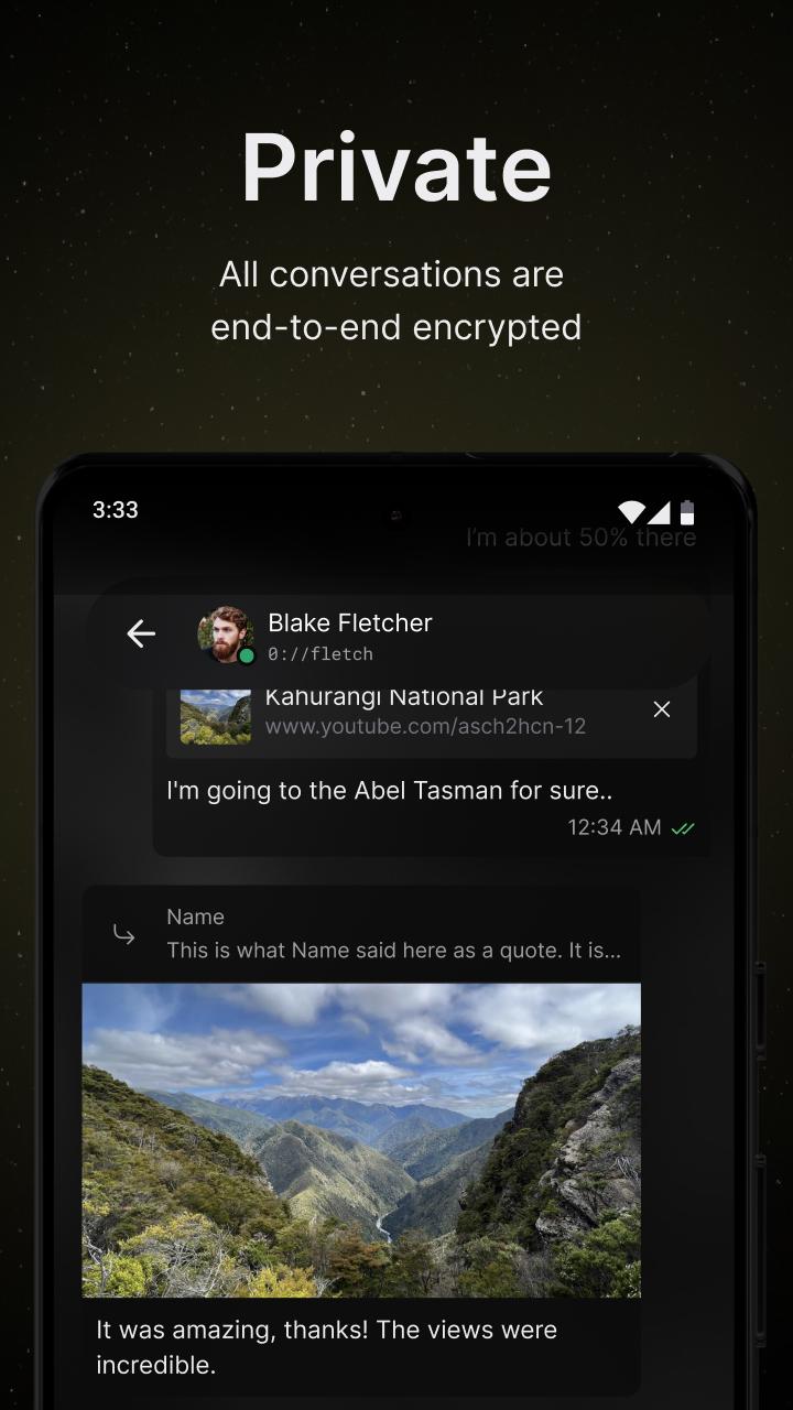 Download ZERO Messenger android on PC