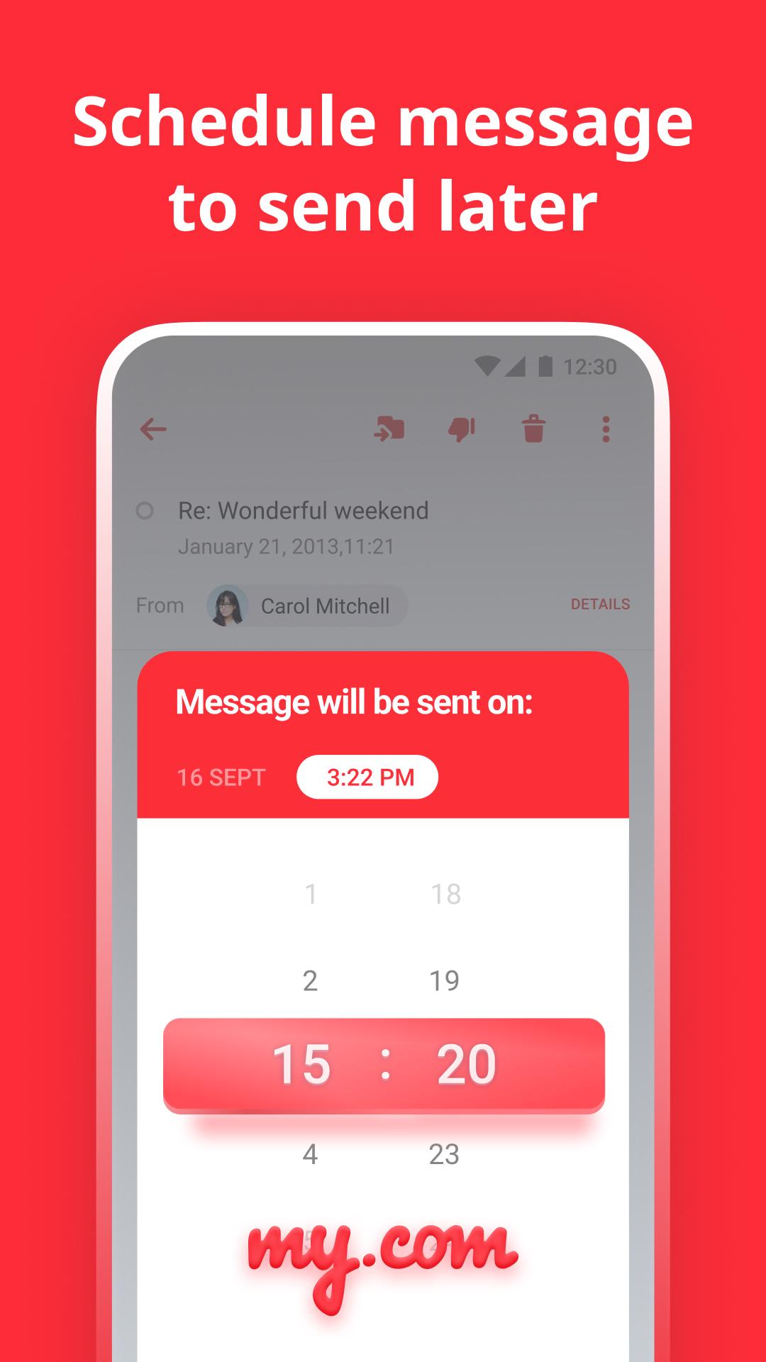 Download myMail: for Outlook & Yahoo android on PC