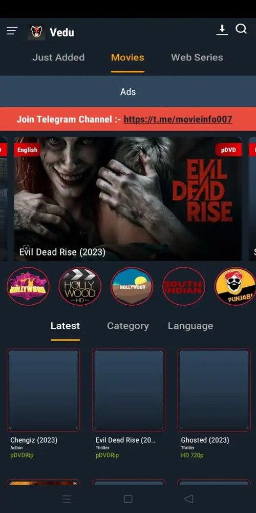 Download Vedu:App Movies - Series android on PC
