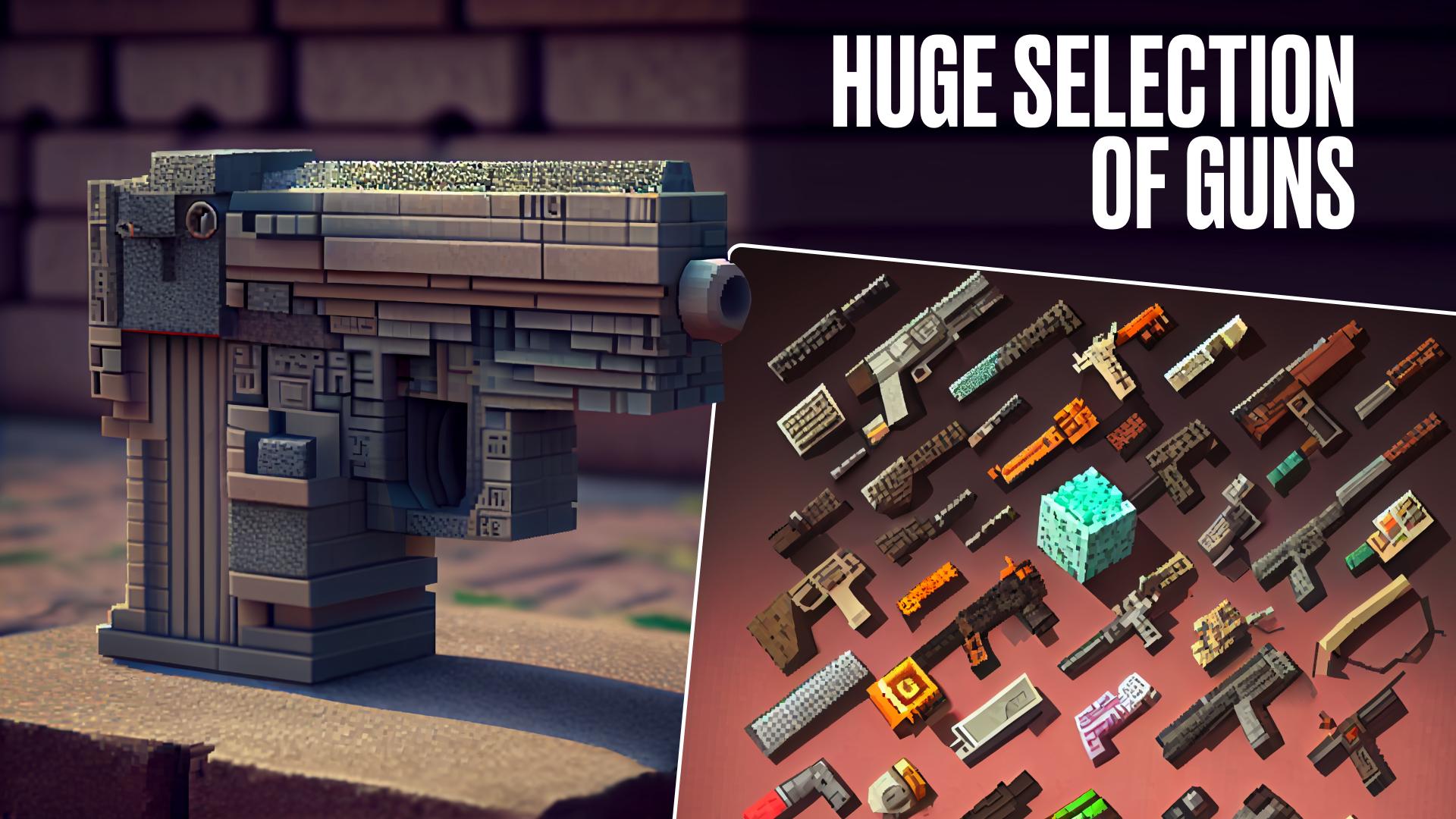 Download Guns Mod for Minecraft PE android on PC