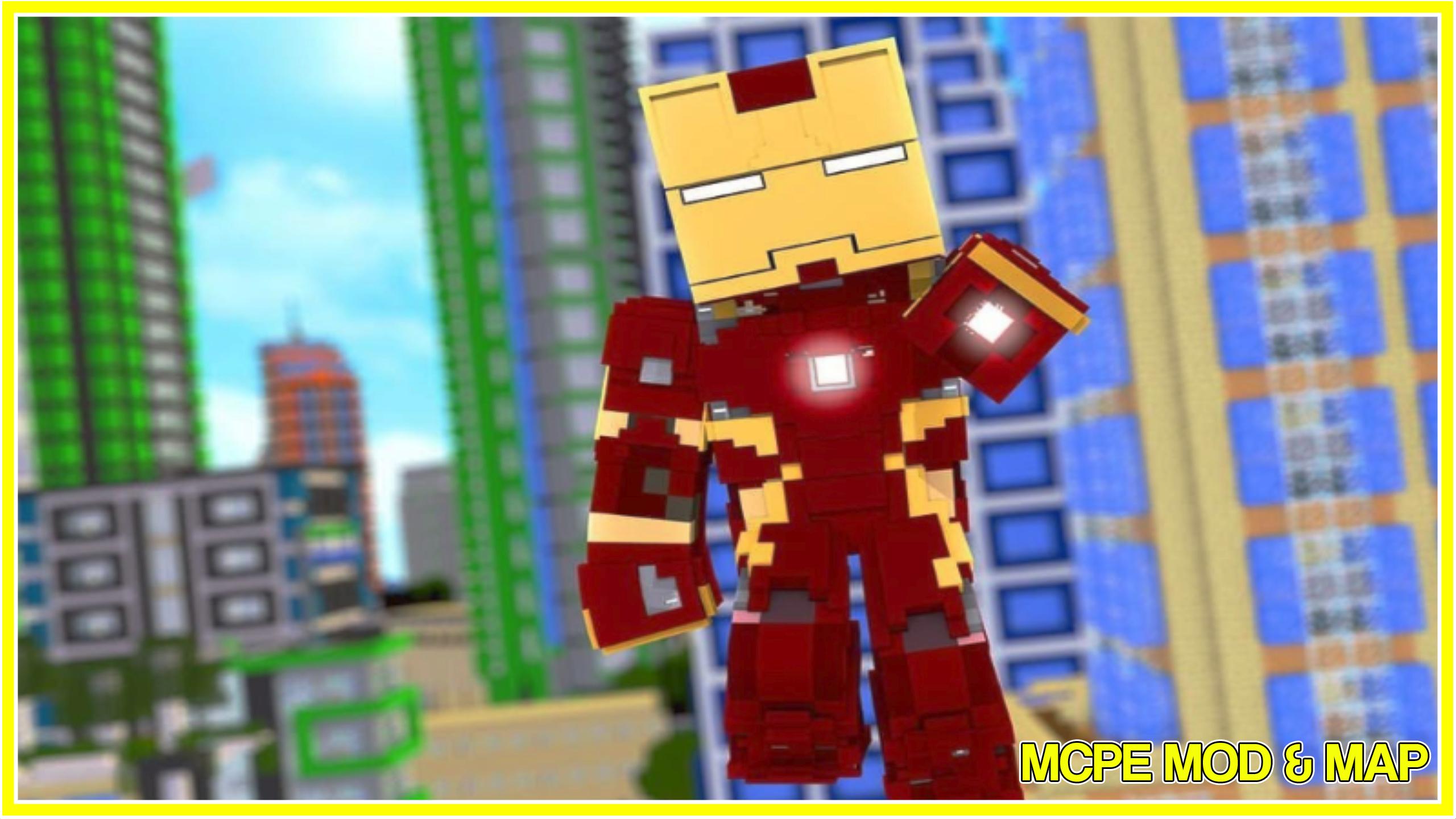 Download Iron Man Mod Minecraft android on PC