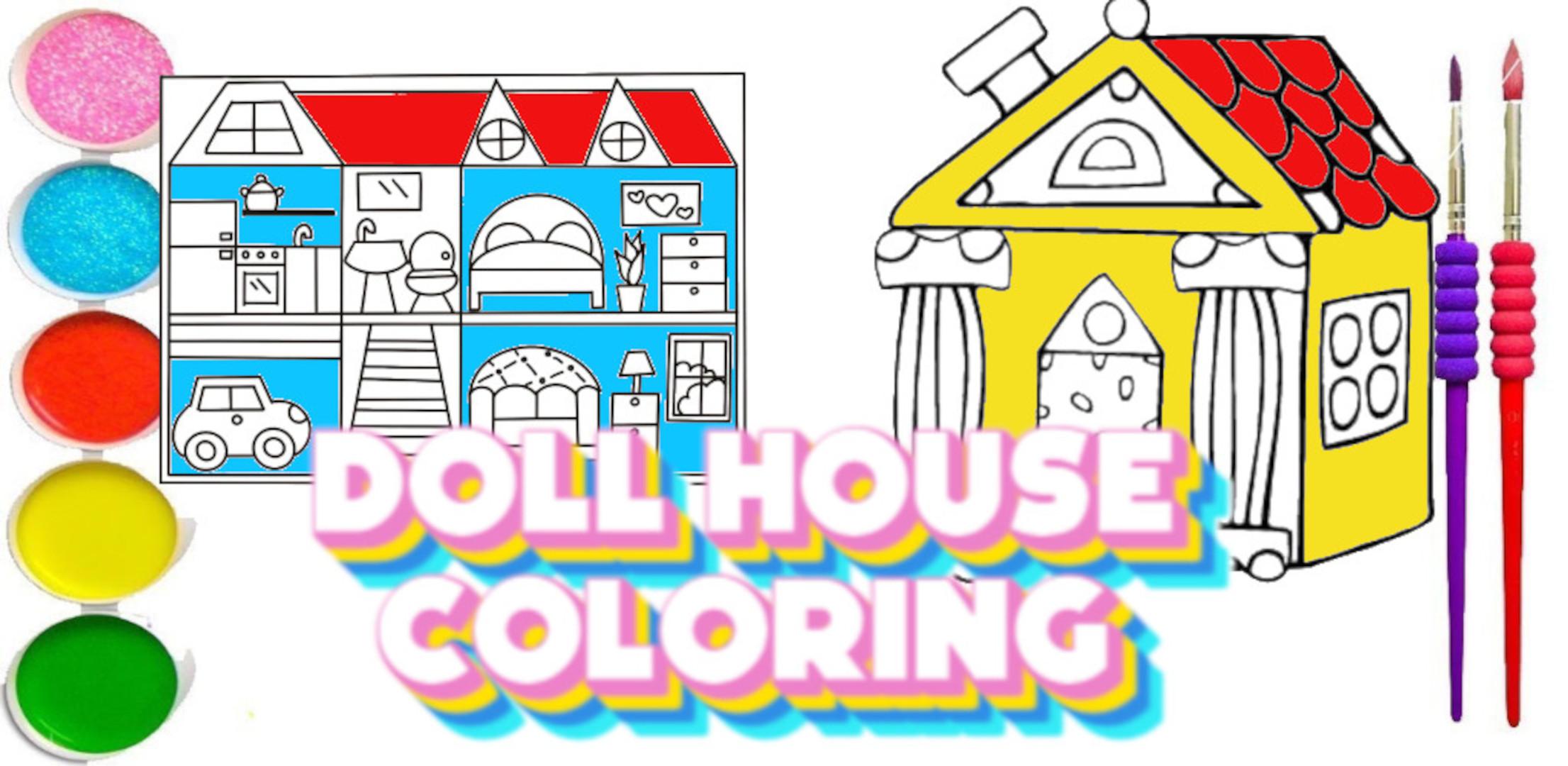 Скачать Coloring Beautiful Doll House на ПК | Официальный представитель ...