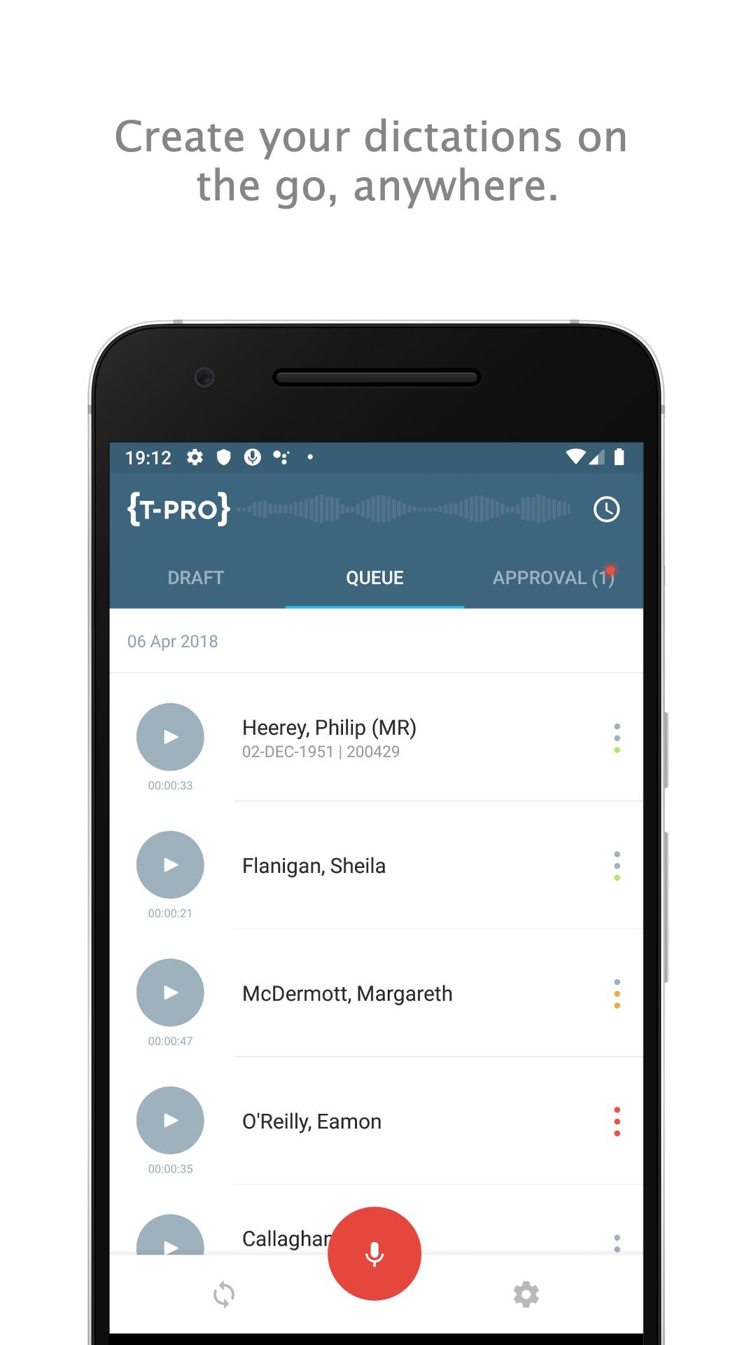 Download T-Pro Dictate android on PC