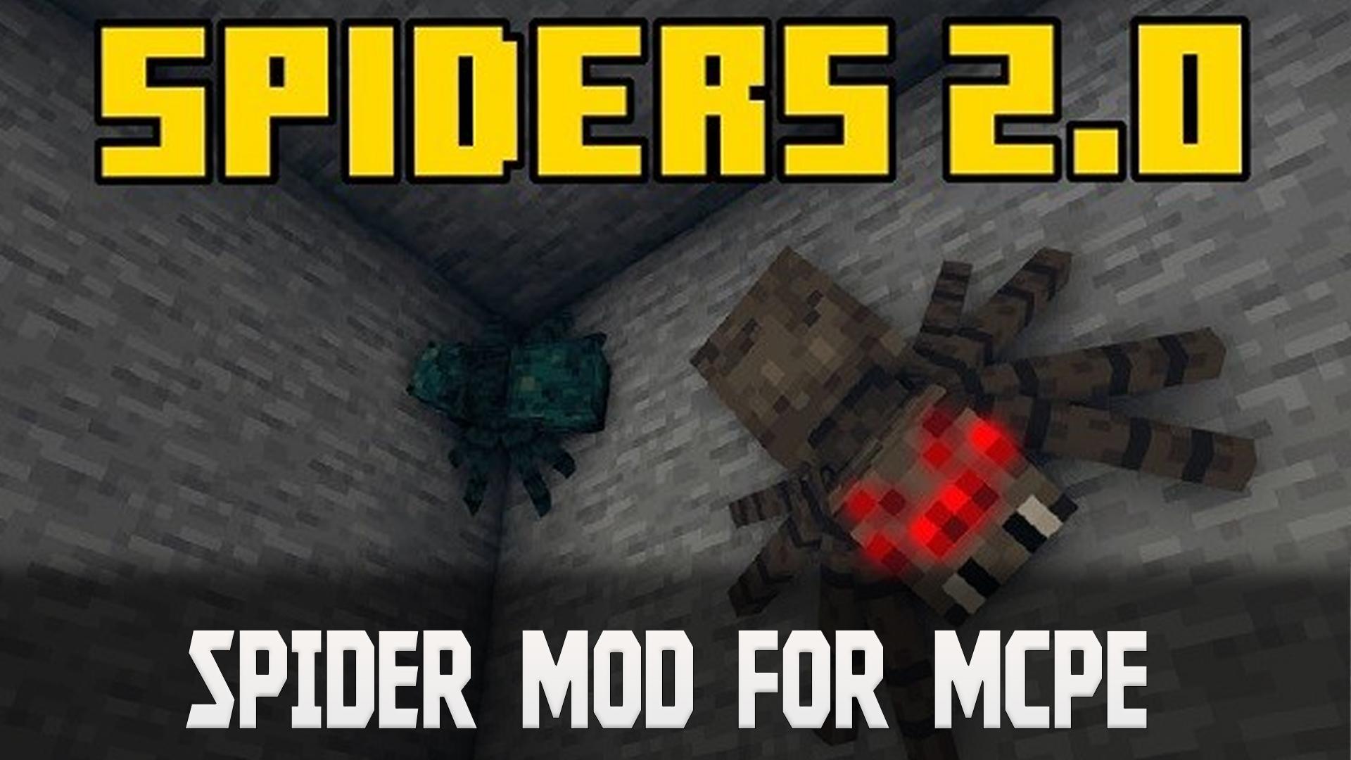 Download Spider Mod for Minecraft PE android on PC