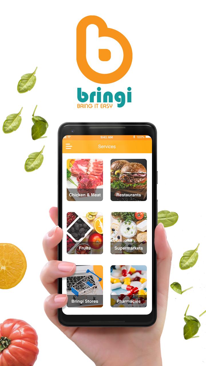 在電腦上下載bringi - Order Anything Food D | GameLoop官方網站