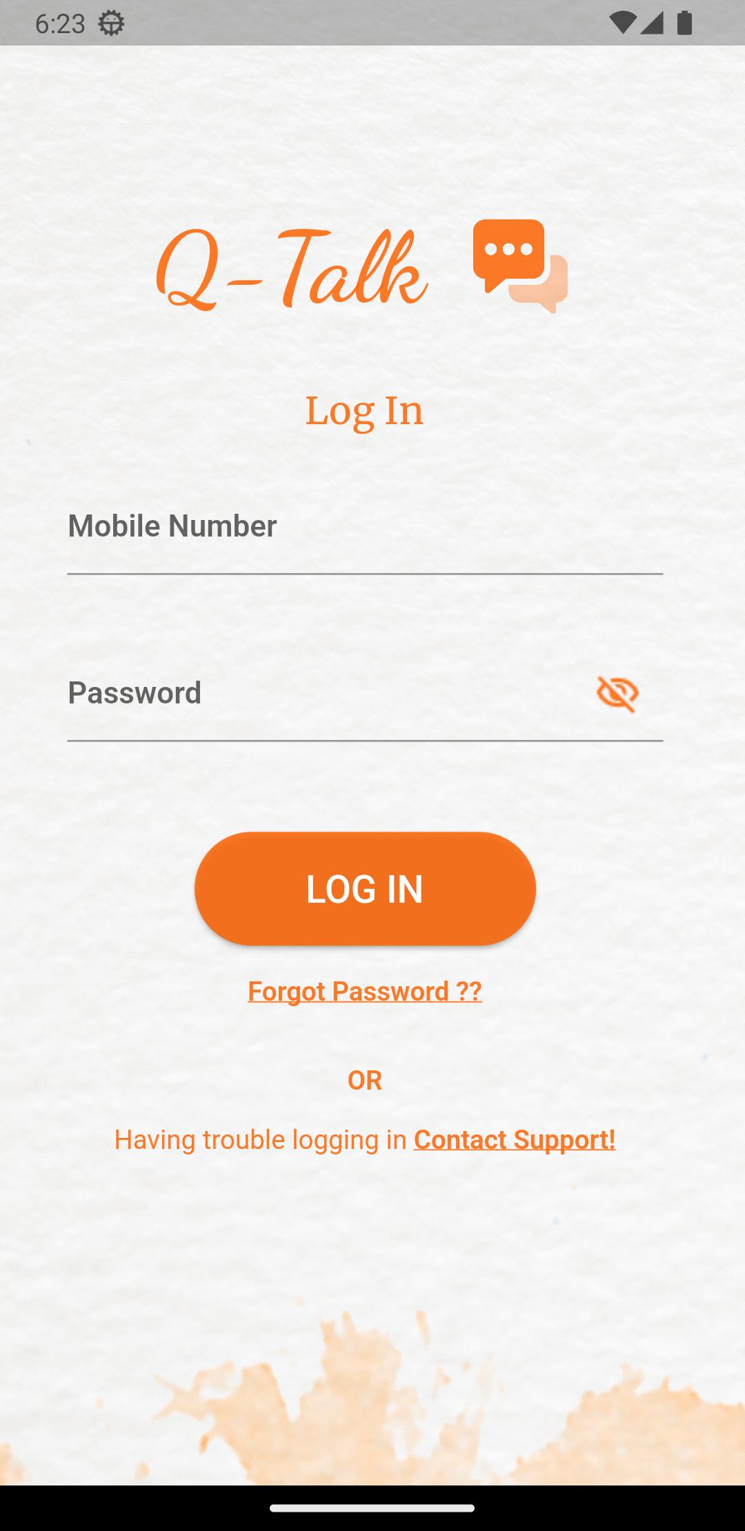 Download QTalk android on PC