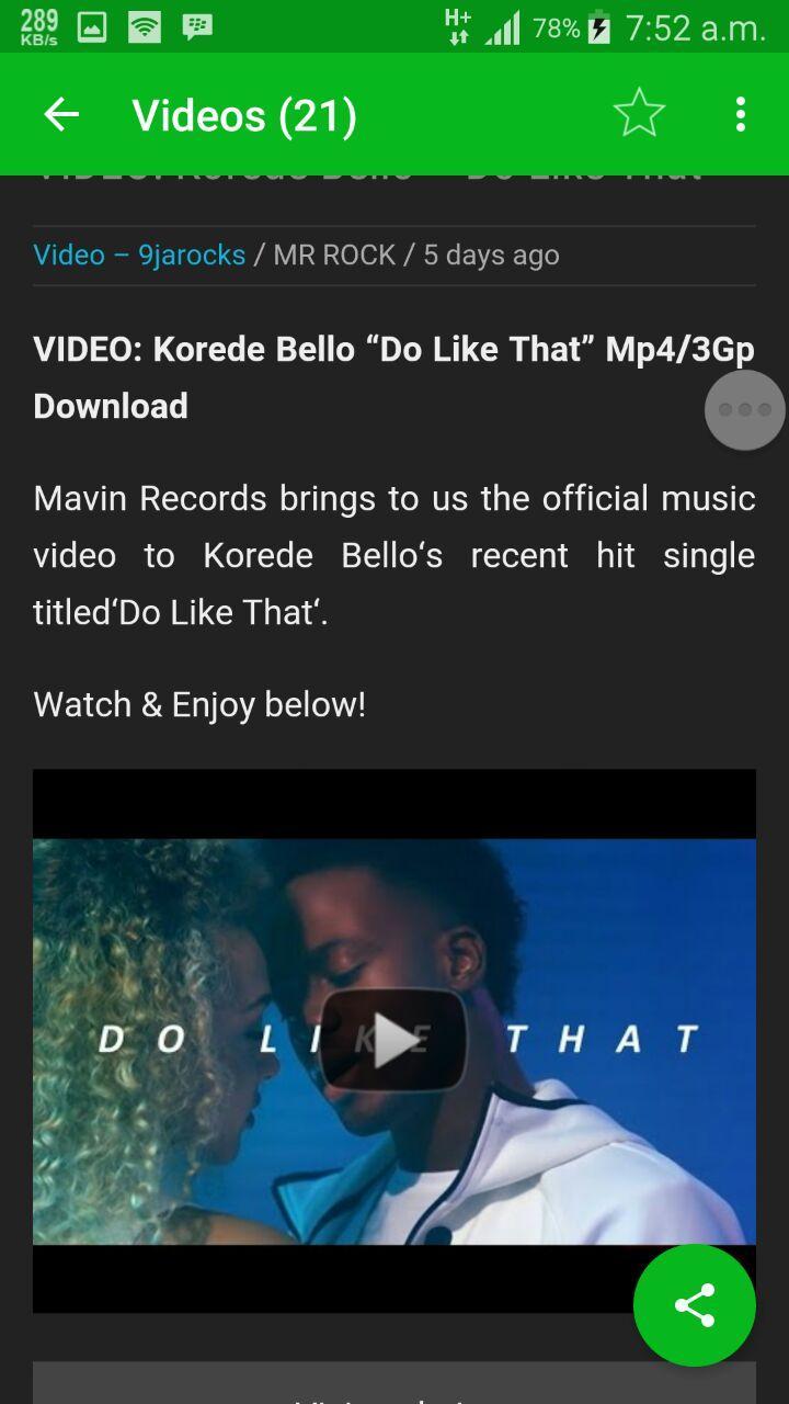 Download 9jaRocks android on PC