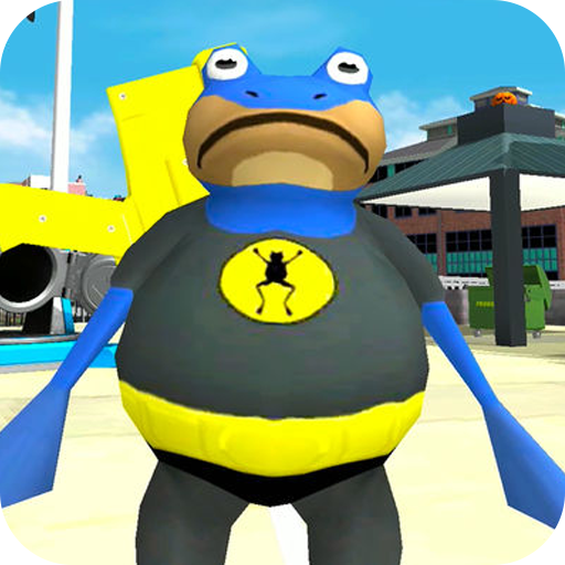 Download Amazing Frog 3D Simulator City android on PC