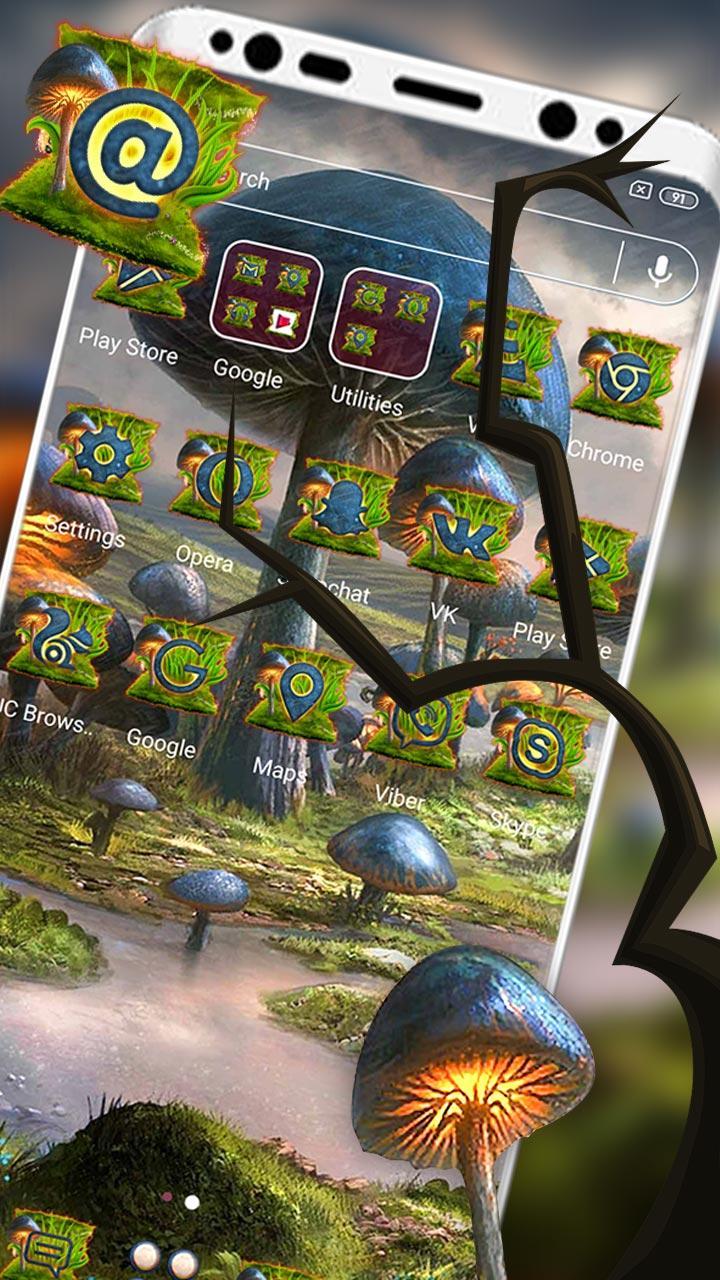 Descargar Mushroom Land Launcher Theme en PC | GameLoop Oficial