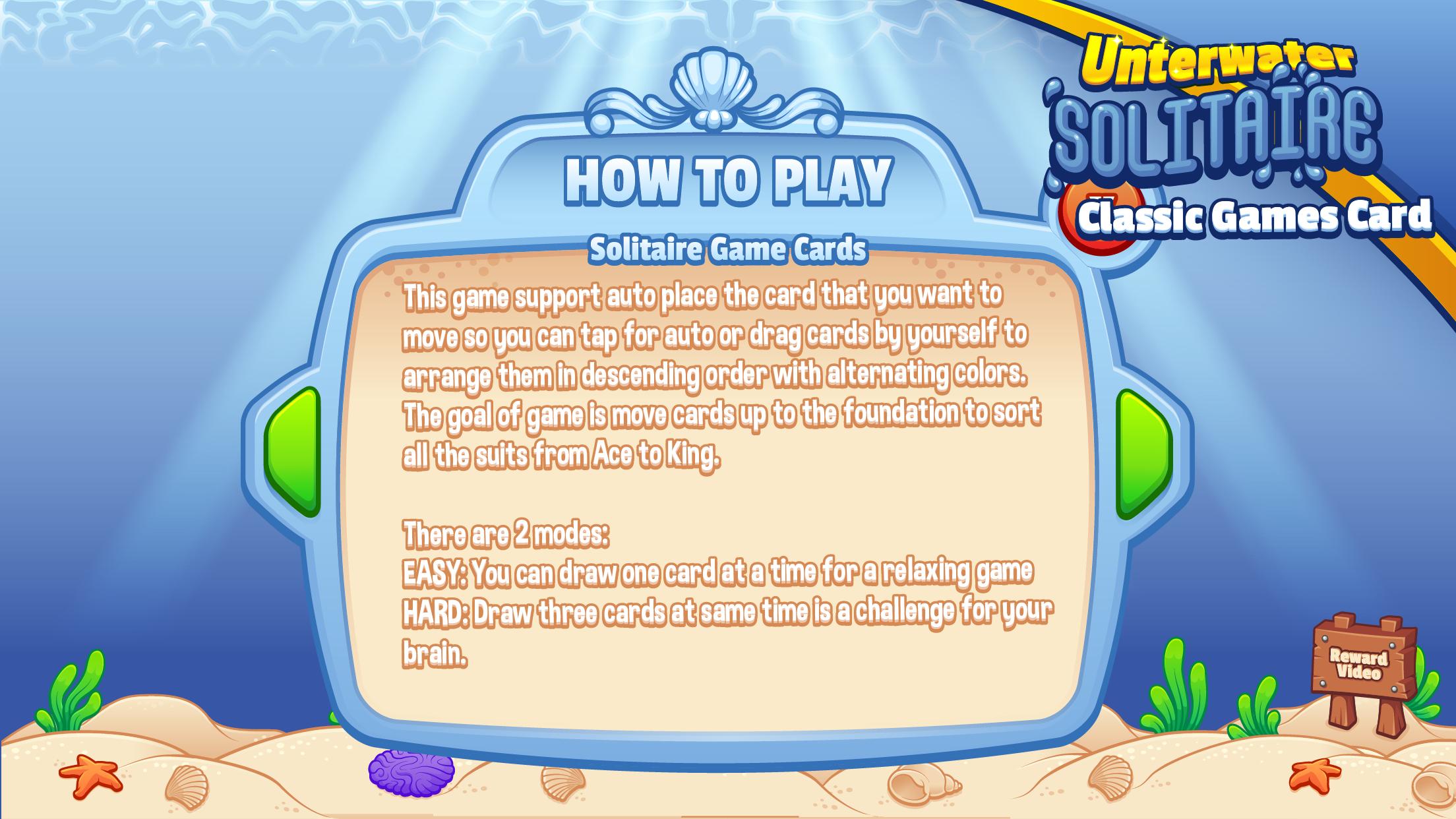Underwater Solitaire'yı PC'ye indirin | GameLoop Yetkilisi
