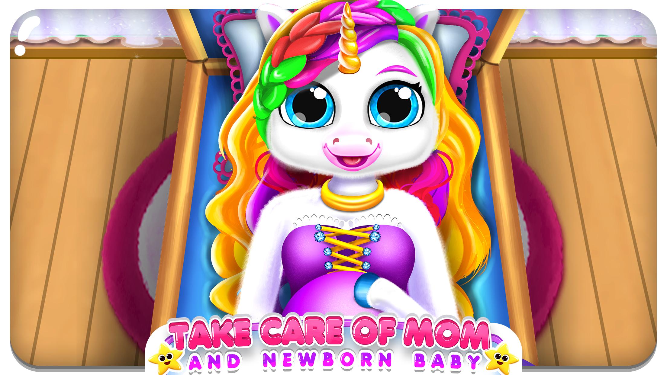 Download Pregnant Mom Baby Unicorn Game android on PC