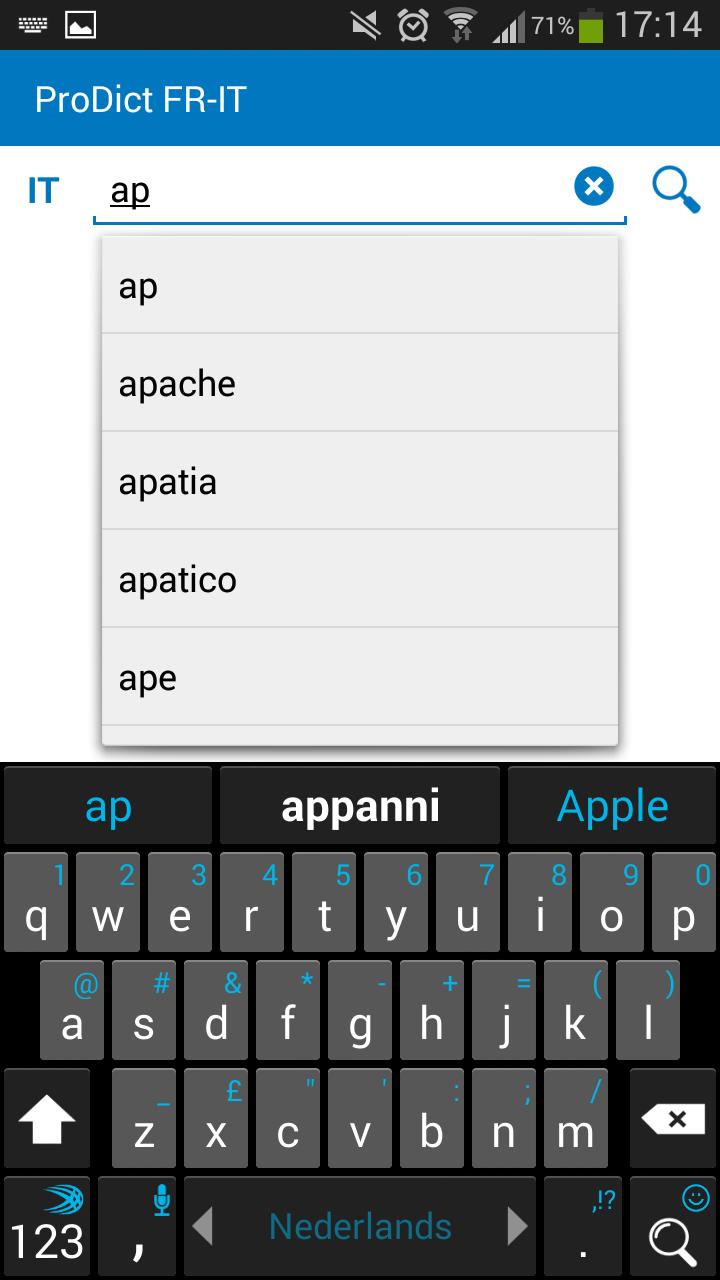 Download Italian - French dictionary android on PC