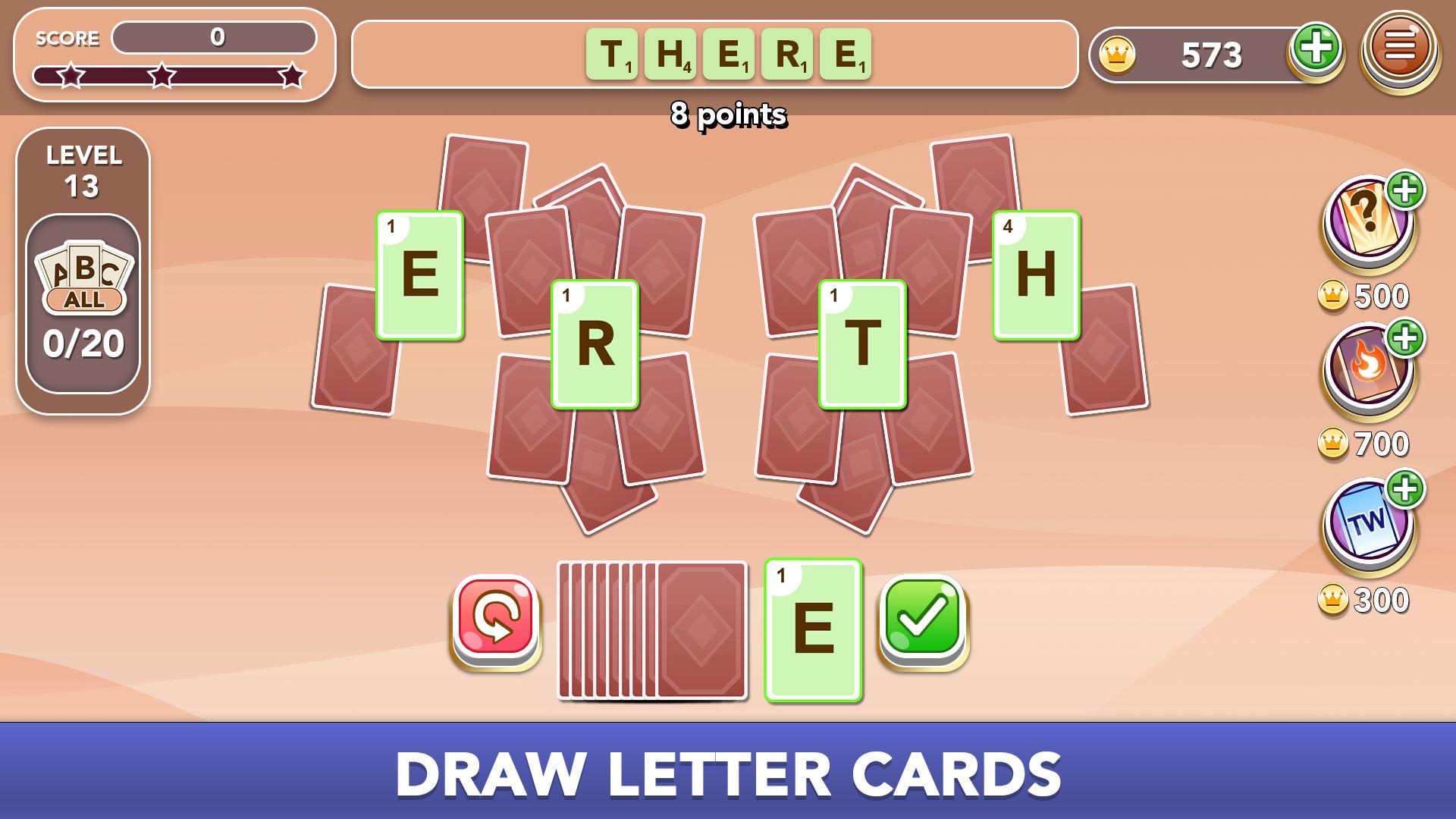Download Word Deal Card Game Word Games android on PC