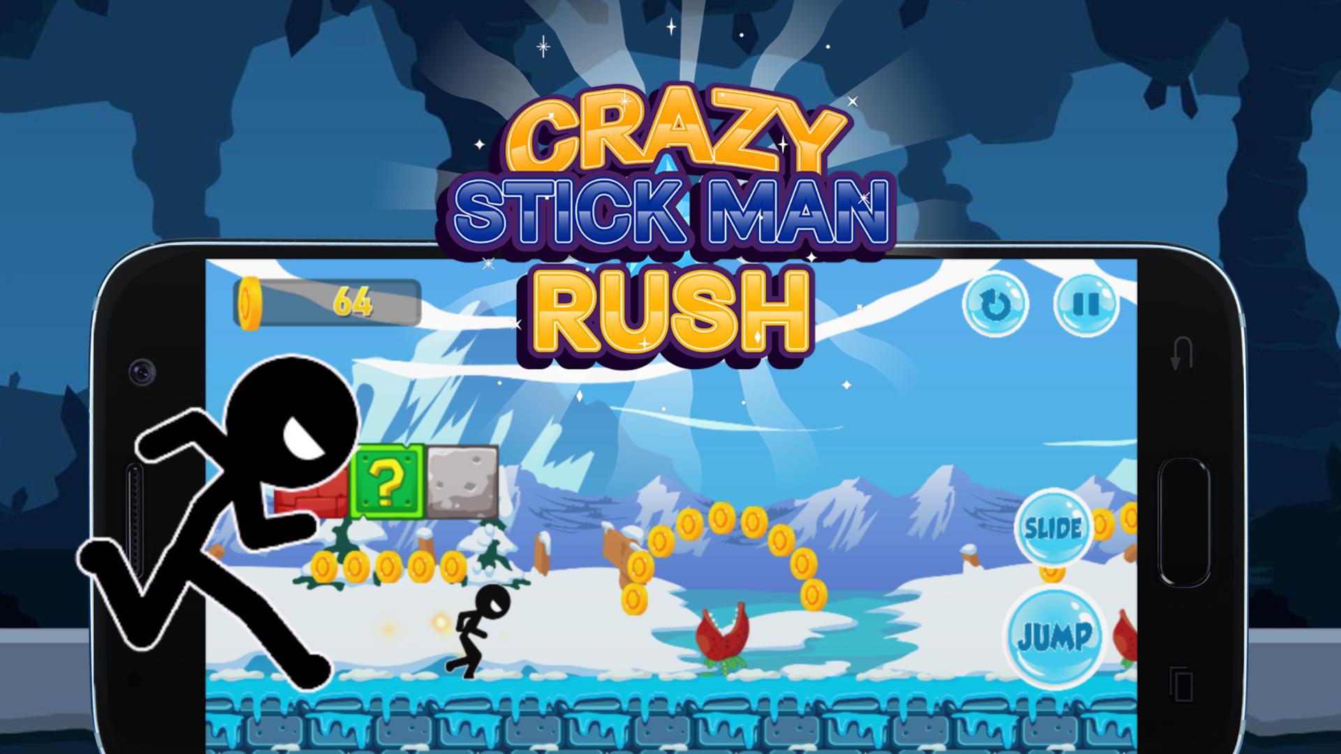 Download Crazy Stickman Rush android on PC