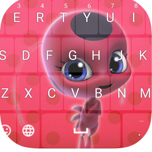 Download Keyboard Theme For LadyBug android on PC