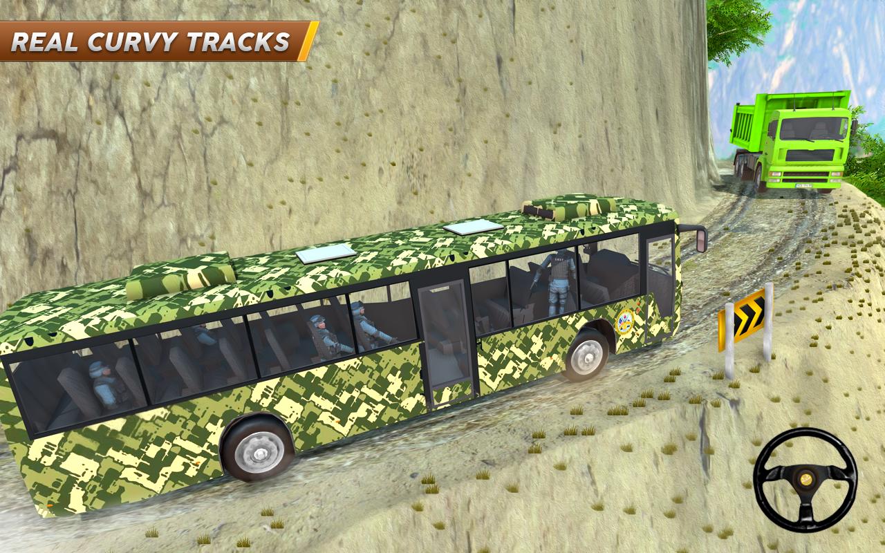 Muat turun Army Coach Bus Hill Driving 3D pada PC | GameLoop Official