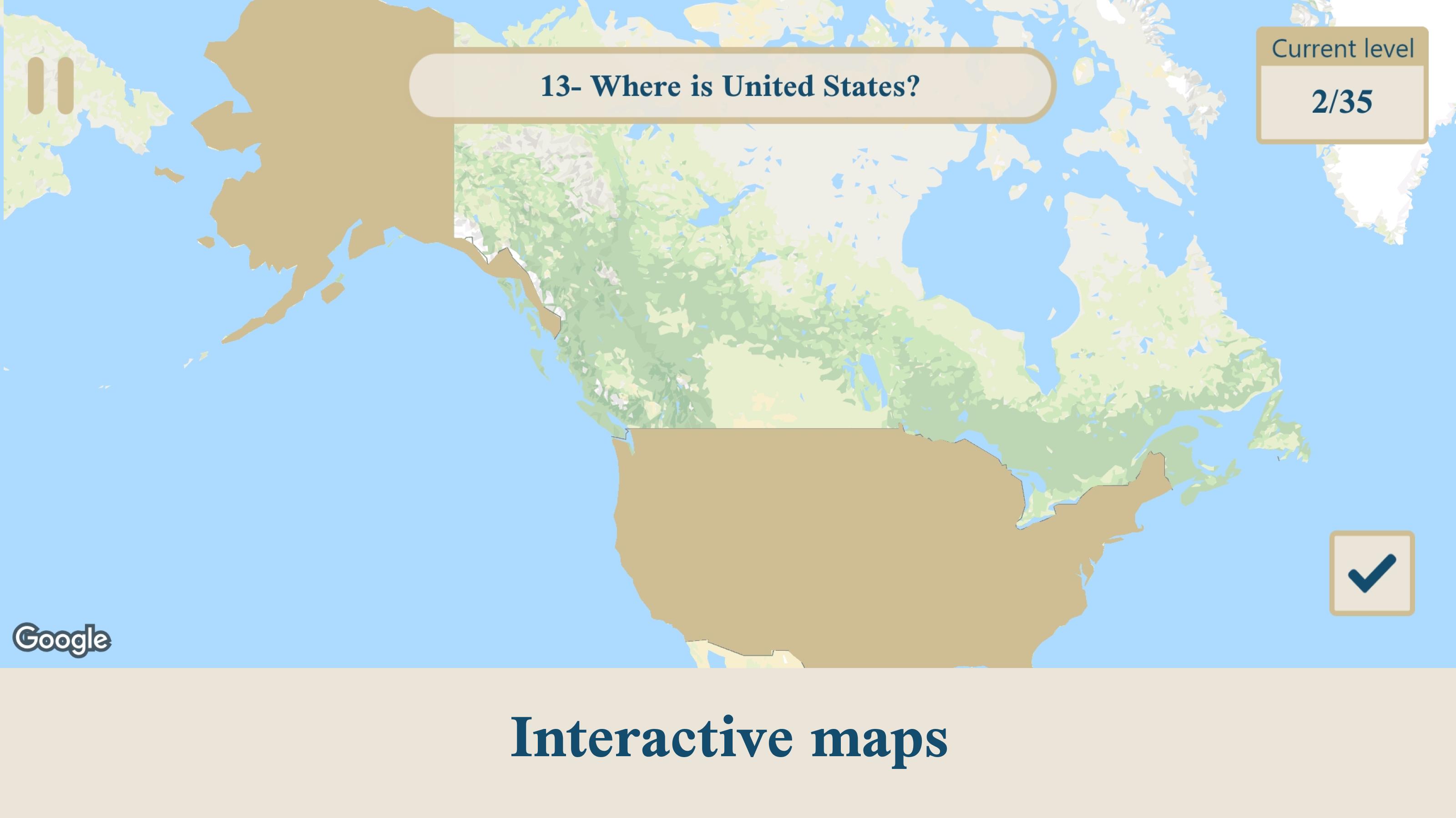 Muat turun Geography Game: Atlas Map Test pada PC | GameLoop Official