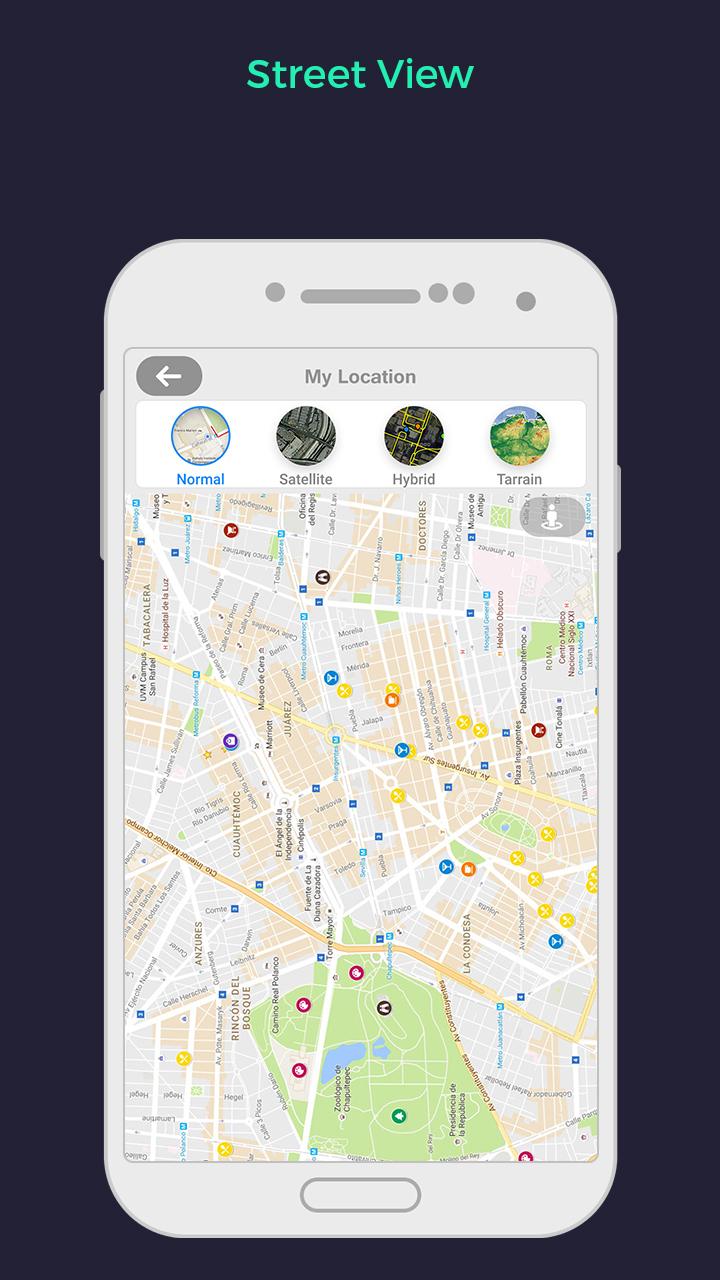Скачать Street View, Near By, Distance Calculator Live Map на ПК ...