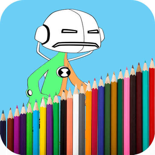 Download Ben Alien Ten Coloring Book android on PC