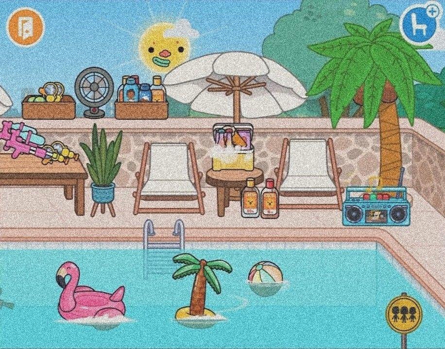 Download Toca Boca Pool Ideas android on PC