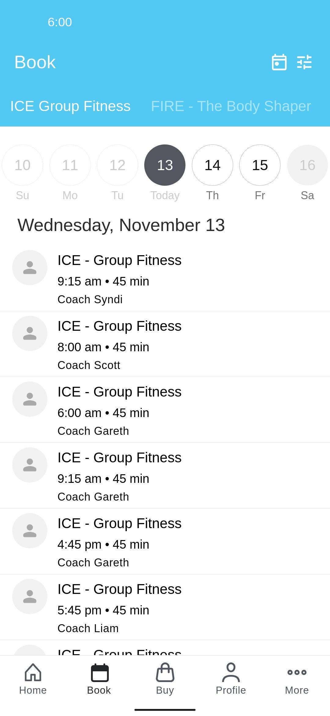 Download Transform Fitness Booking APP android on PC
