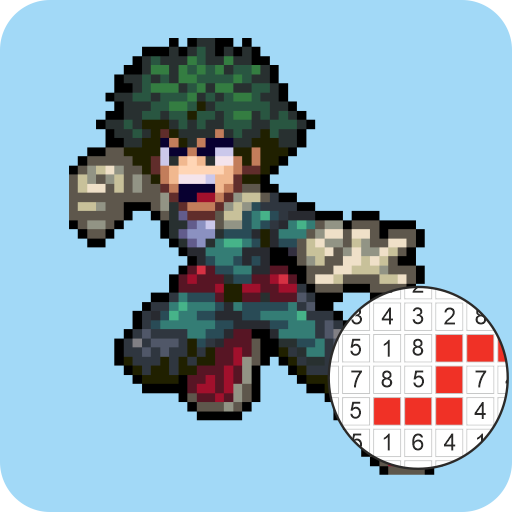Download Boku No Hero Pixel Art MHA Color By Number android on PC