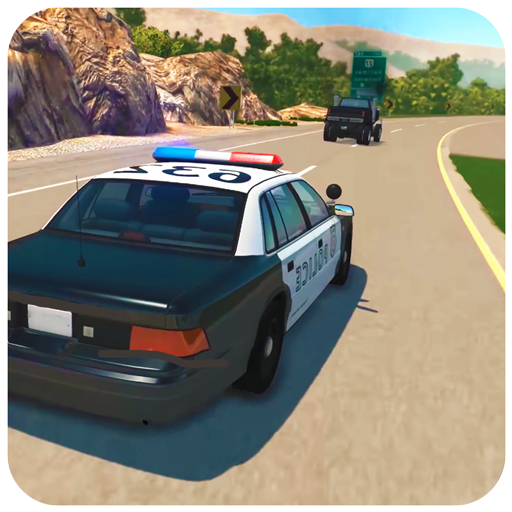 Download Police vs Terrorist : City Escape Car Driving Game android on PC