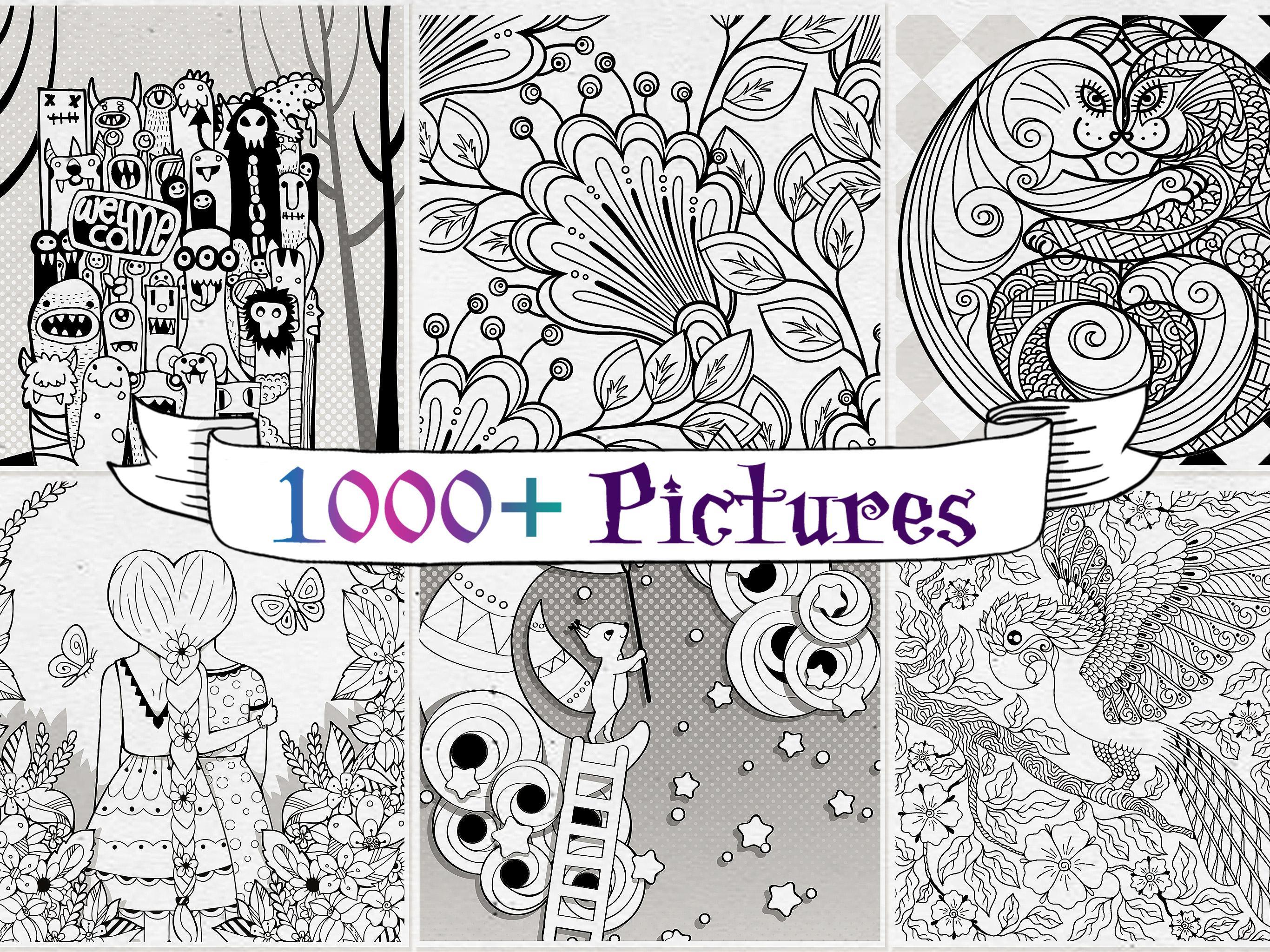 Download Coloring Book for Adults Games android on PC