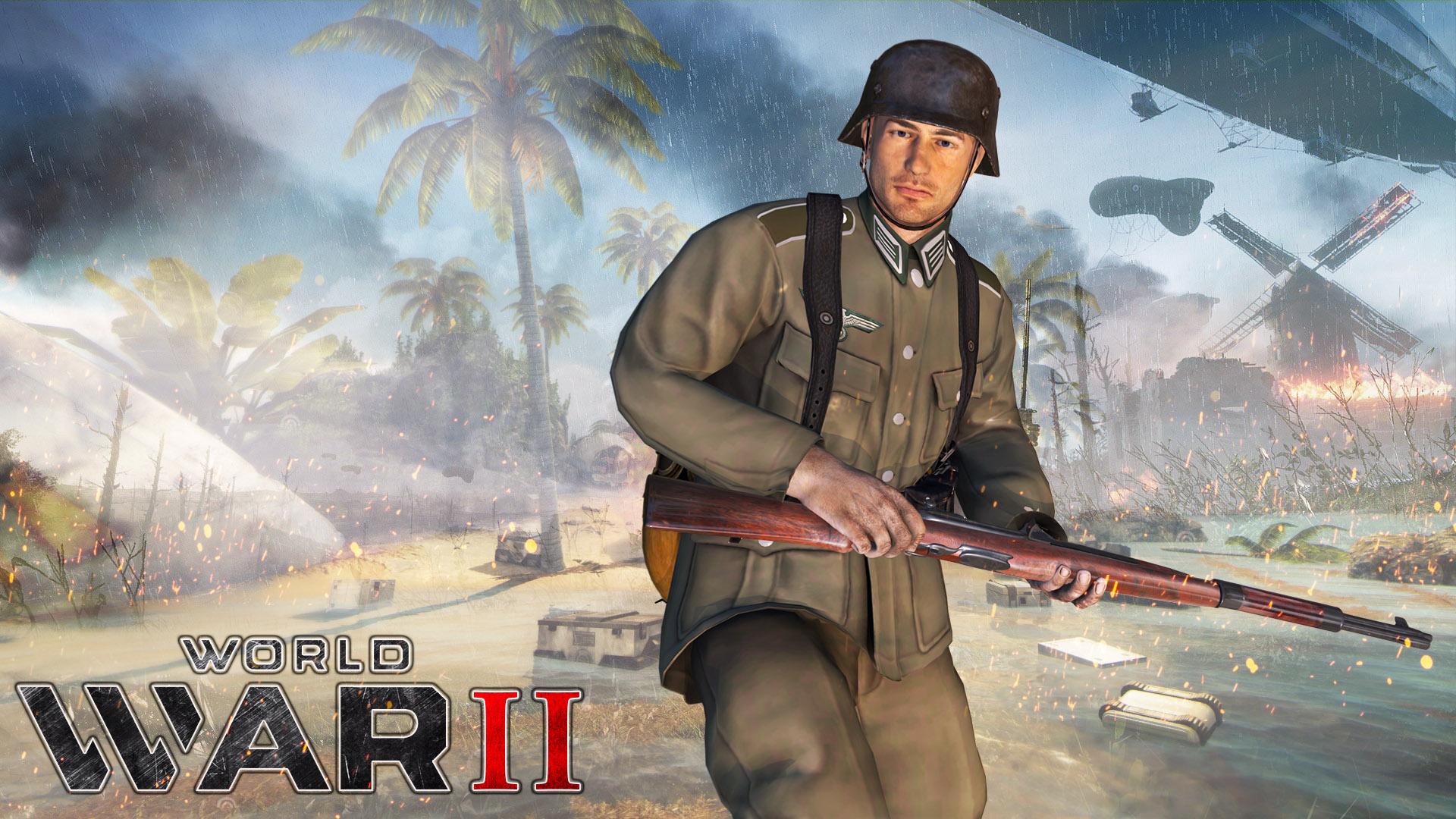 تنزيل World War Games: WW2 Shooter على جهاز الكمبيوتر | مسؤول GameLoop