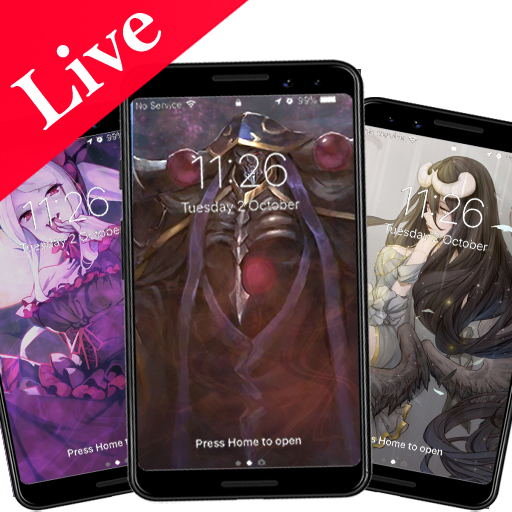 Download Live Wallpaper Overlord Anime android on PC