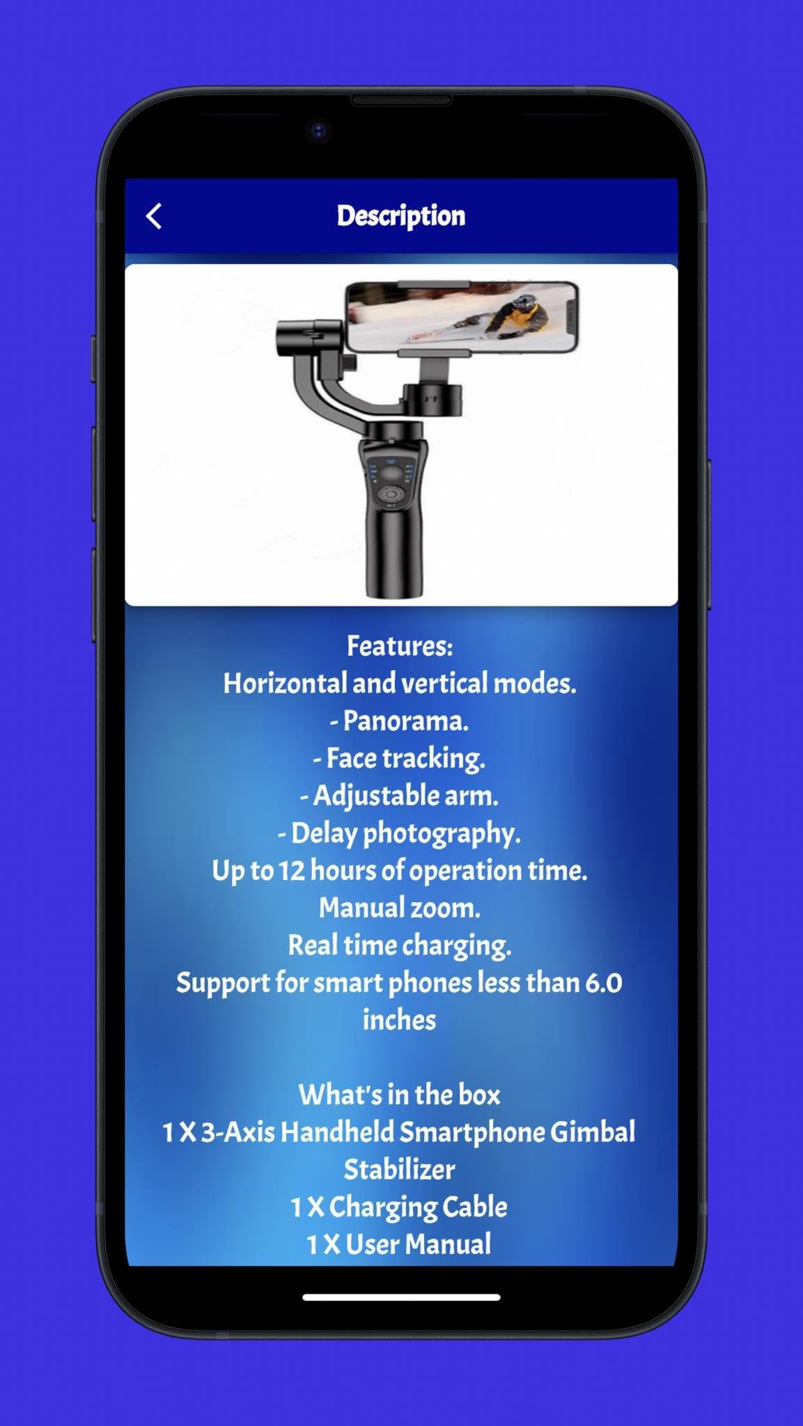 Download S5B 3-AXIS GIMBAL Guide android on PC
