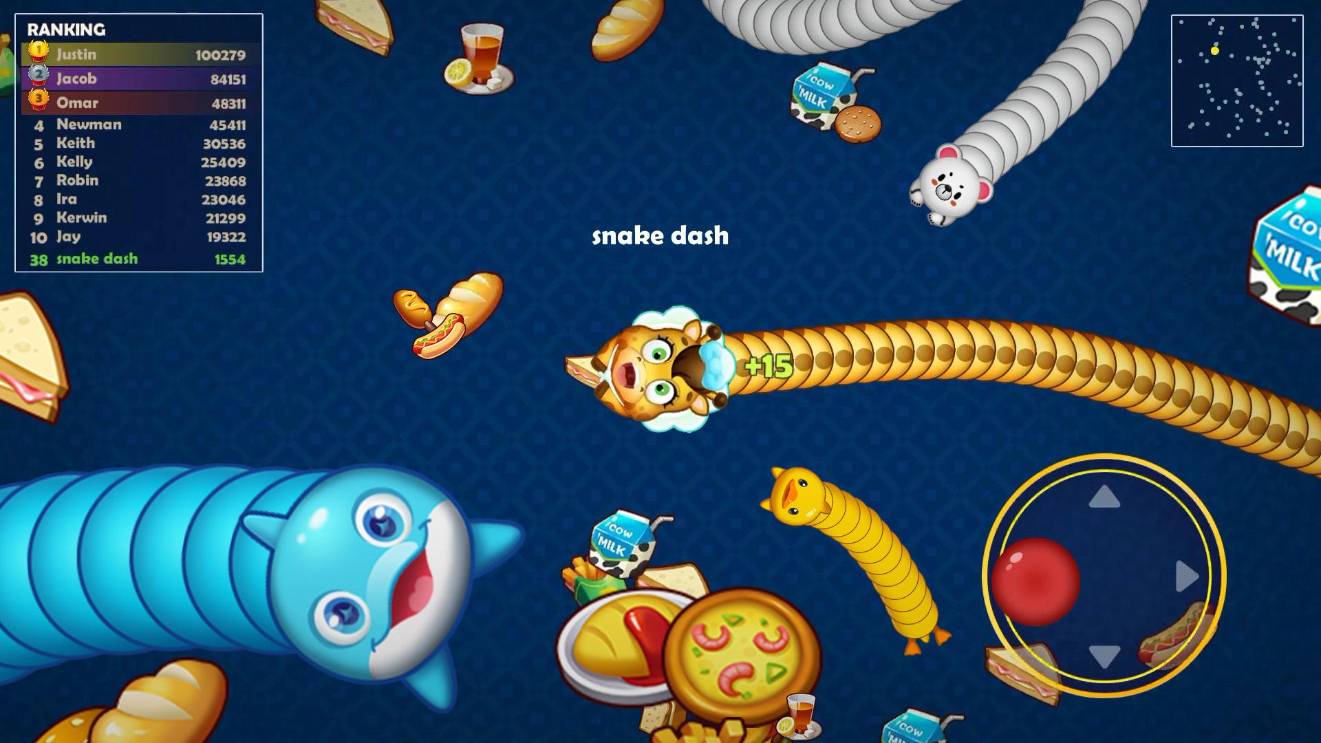 Baixe Snake Dash - Worms Zone .io no PC | Oficial GameLoop