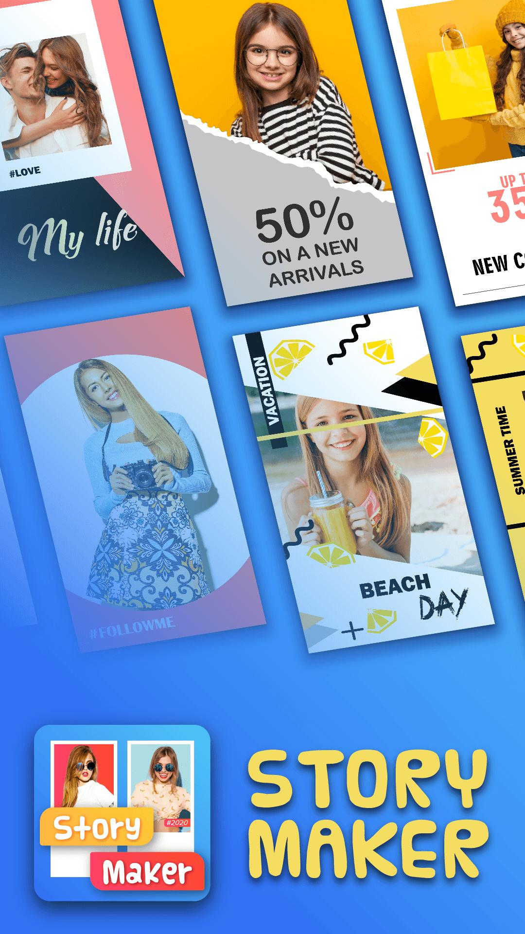 पीसी परSocial Story Maker Photo Frameडाउनलोड करें | GameLoopआधिकारिक