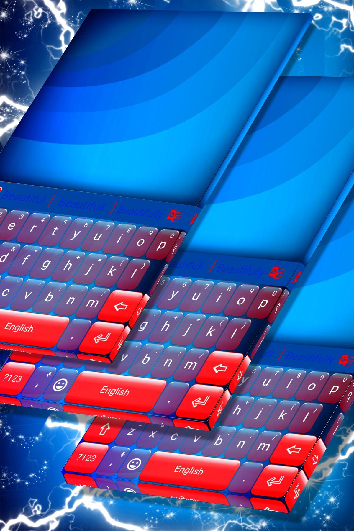 Download Keyboard Style Letters Theme android on PC