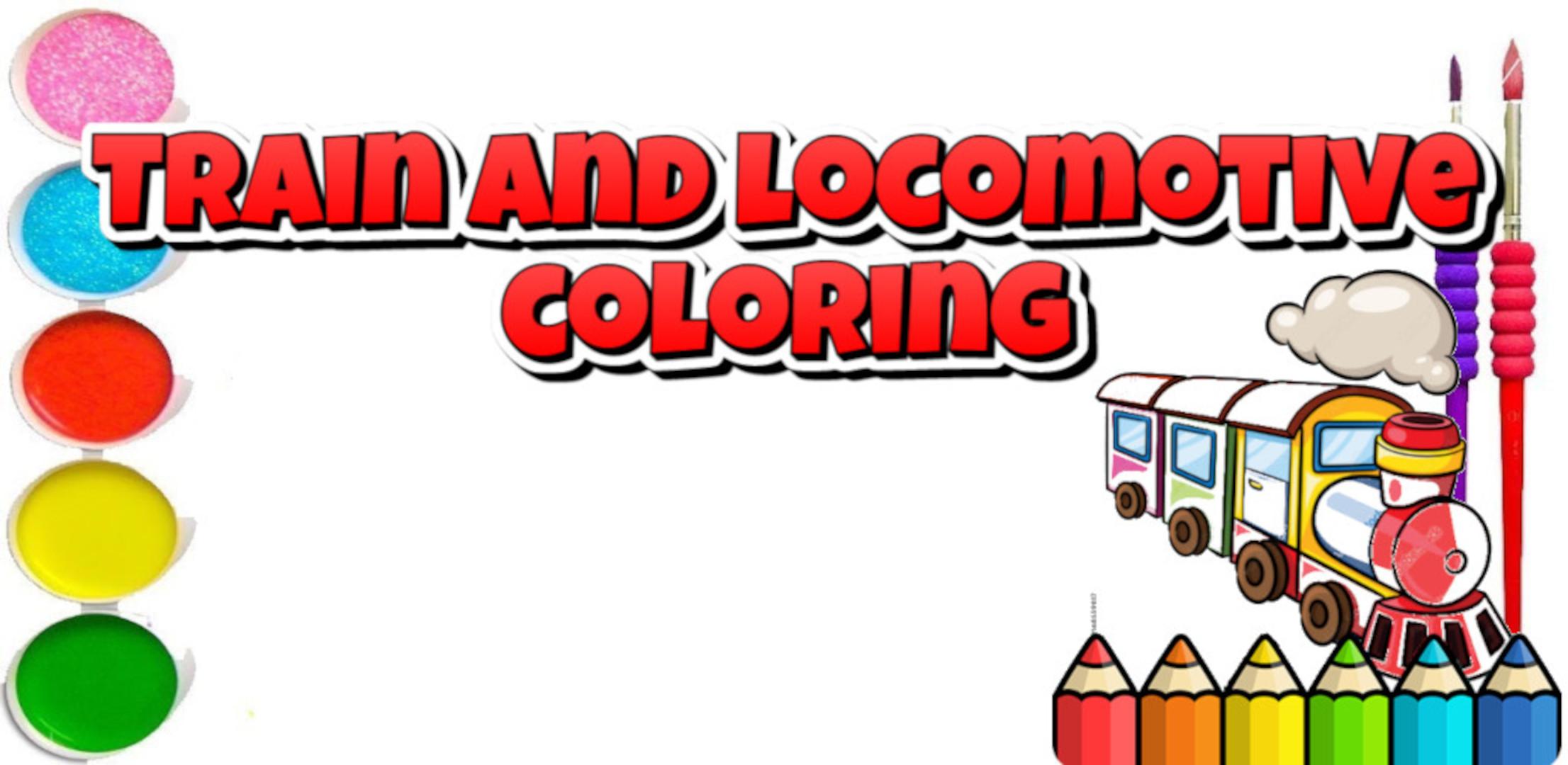 Download Steam Train Coloring Game android on PC