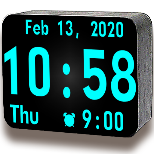 Download Huge Digital Clock Pro android on PC
