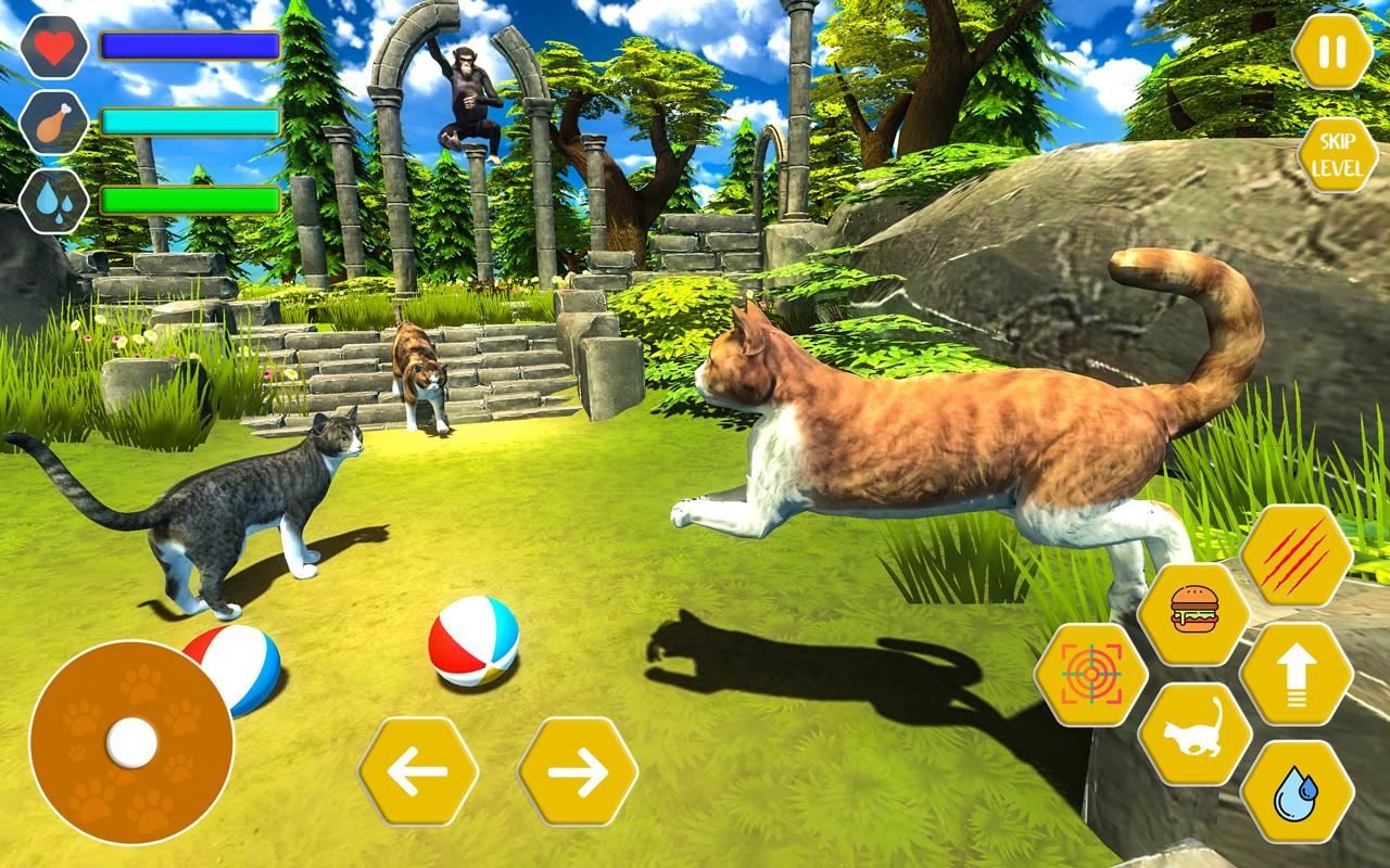 Download Stray Cat Life: Cat Simulator android on PC