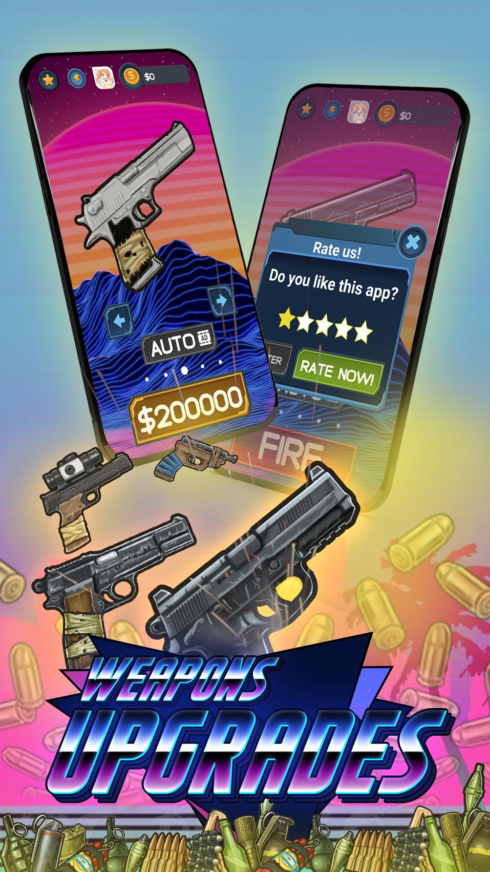 ดาวน์โหลด Pistol Handgun Gun Tap Clicker บนพีซี | GameLoop Official