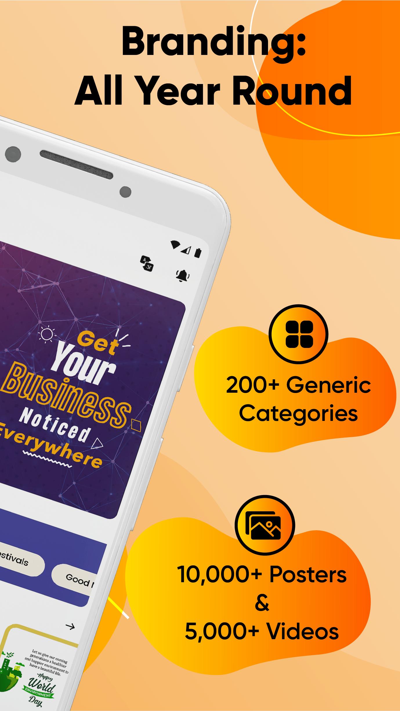 Download BizFlex -Business Poster maker android on PC