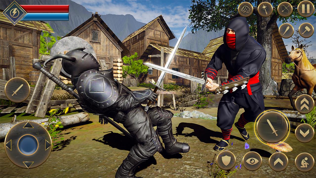 Download Ninja Assassin Shadow Fighter android on PC