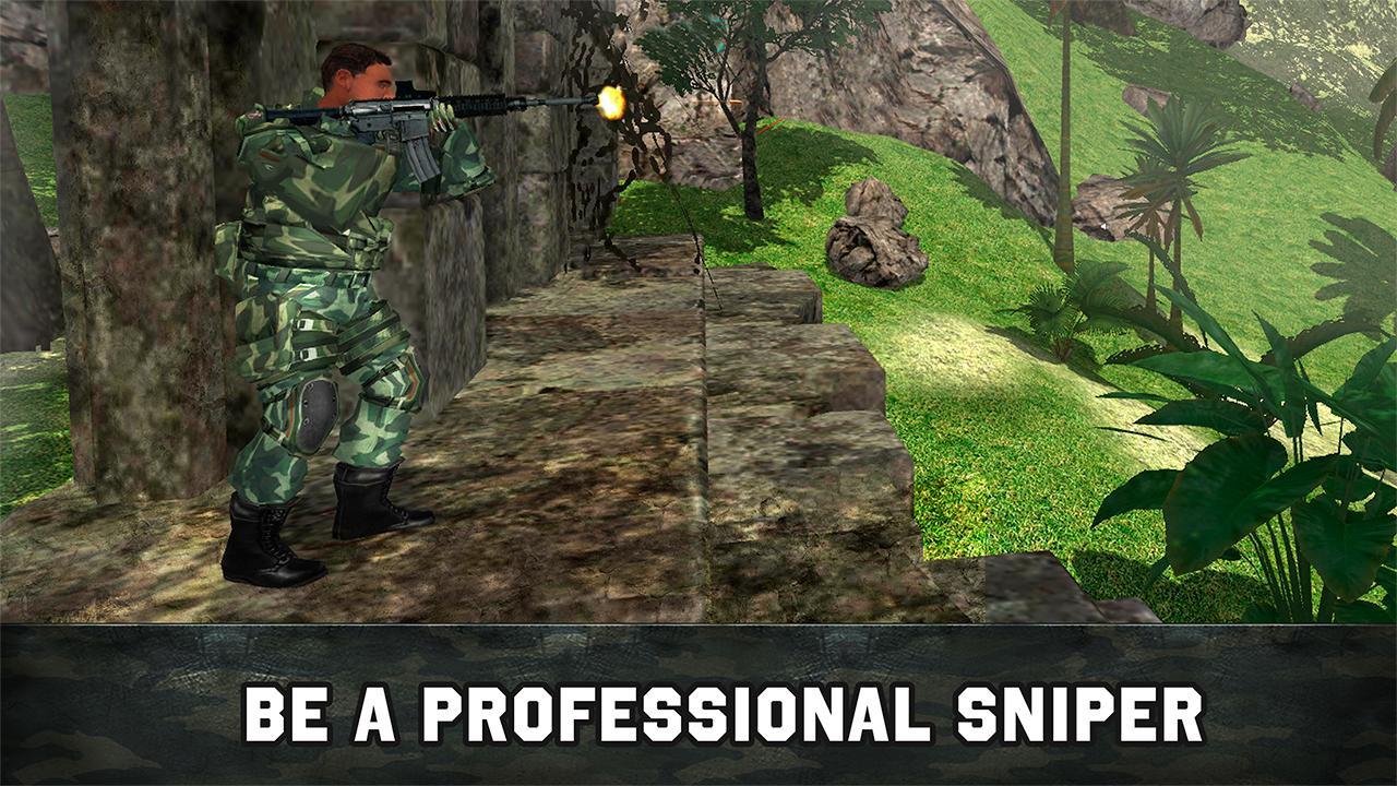 Download Jungle Commando Sniper Shooter android on PC