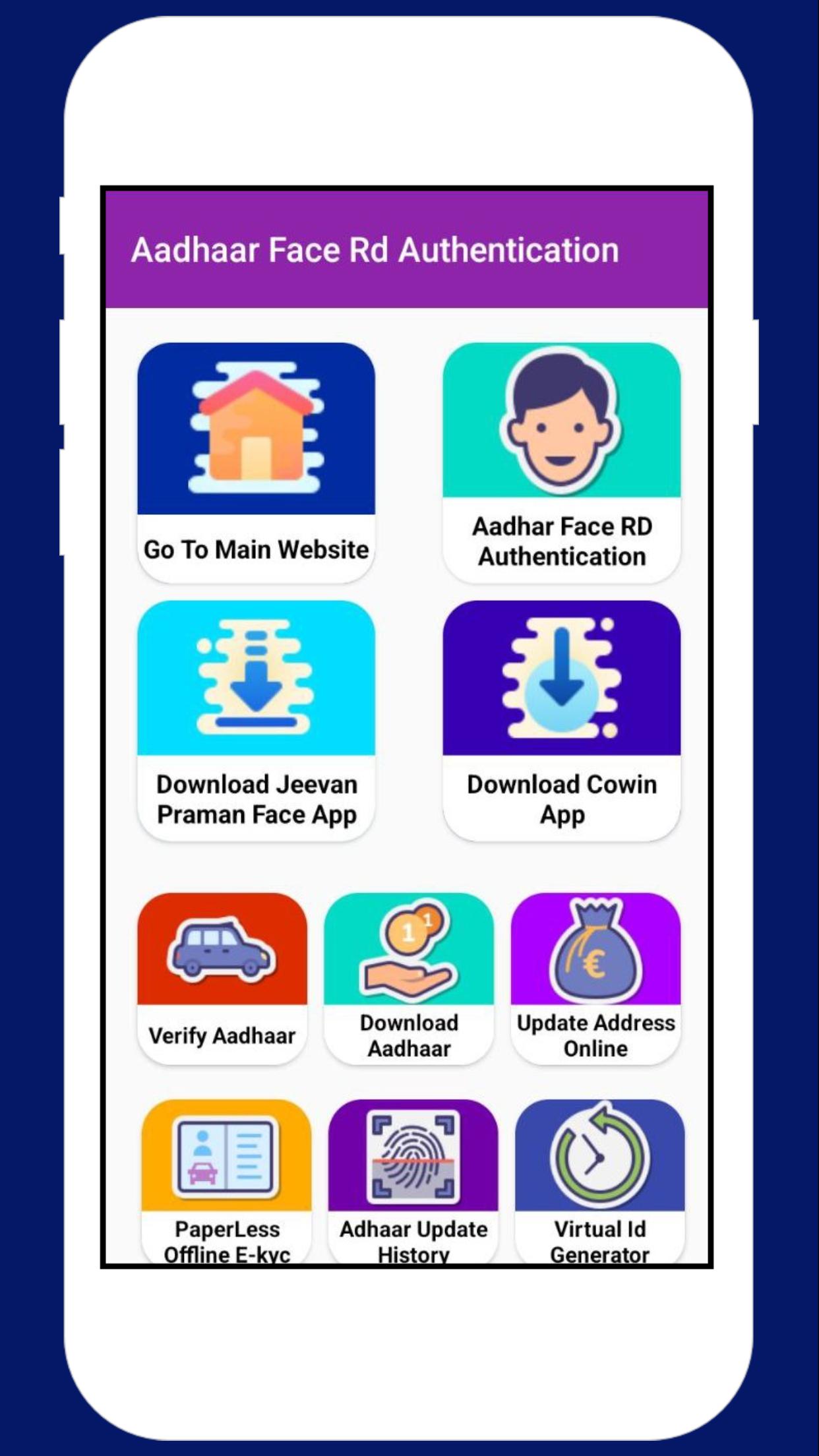 Download Aadhar Face Rd Authentication android on PC