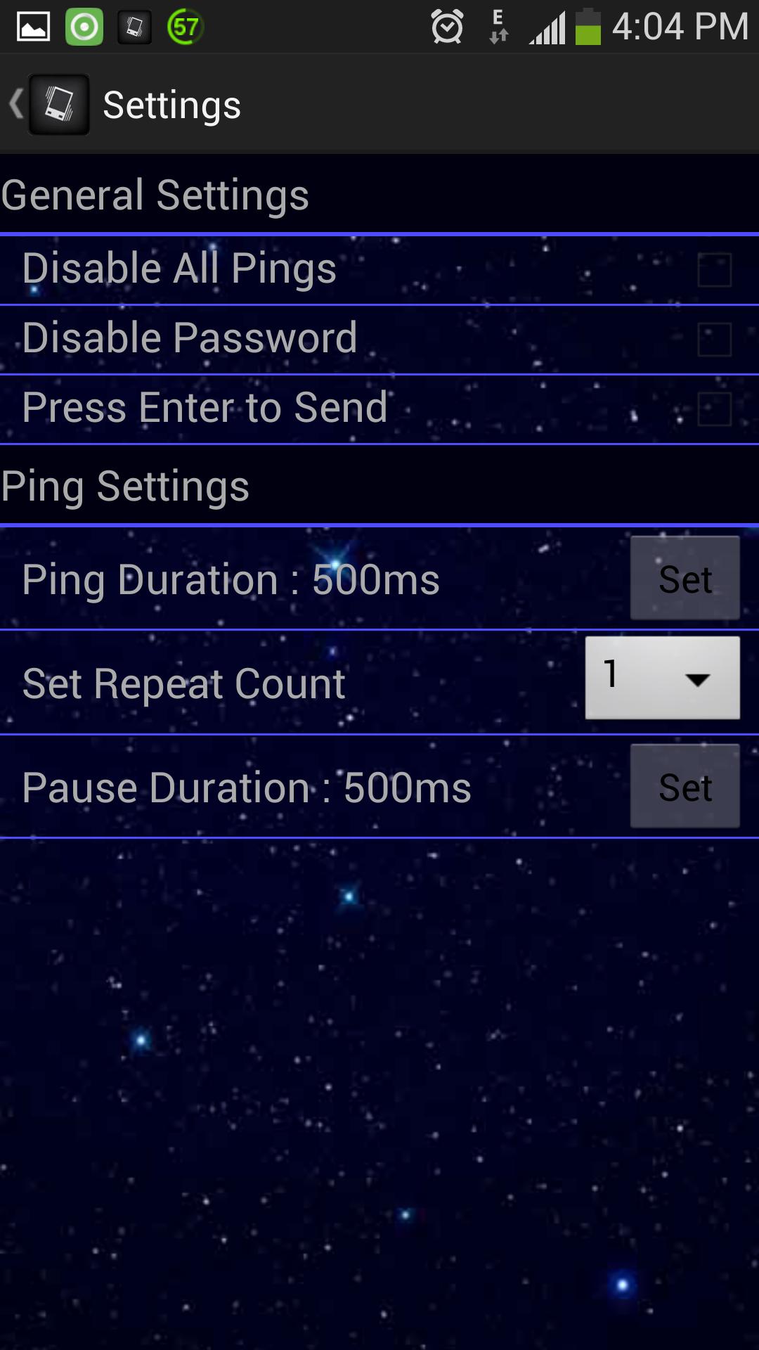 Download Pinger android on PC